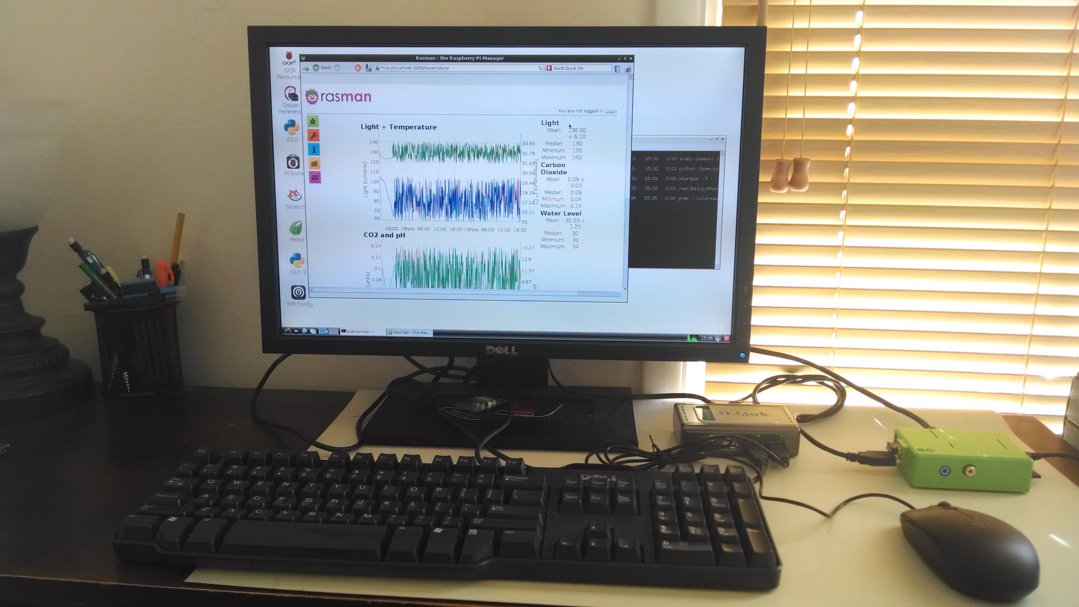 Raspberry Pi Manager for BioMONSTAAAR Algae Bioreactor : 7 Steps - Instructables