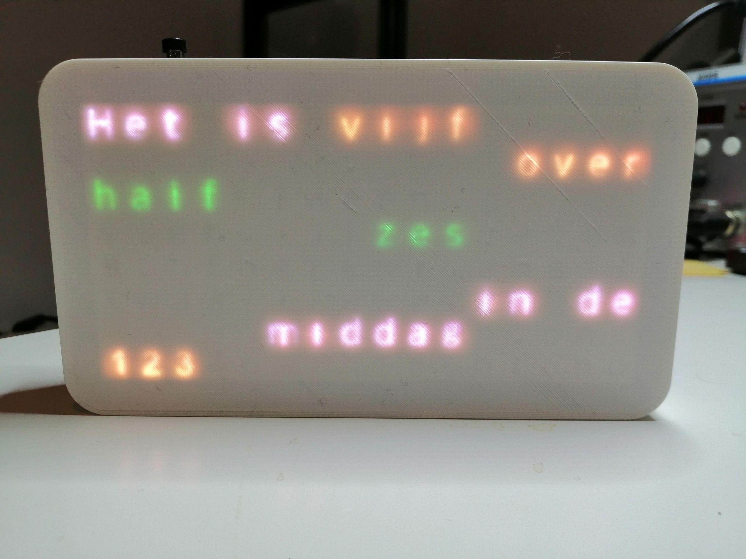 Dutch (Talking) Word Clock Arduino : 3 Steps (with Pictures ...