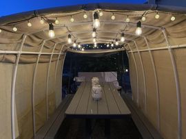 Build a Garden Shed From PVC Pipes : 7 Steps (with Pictures ...