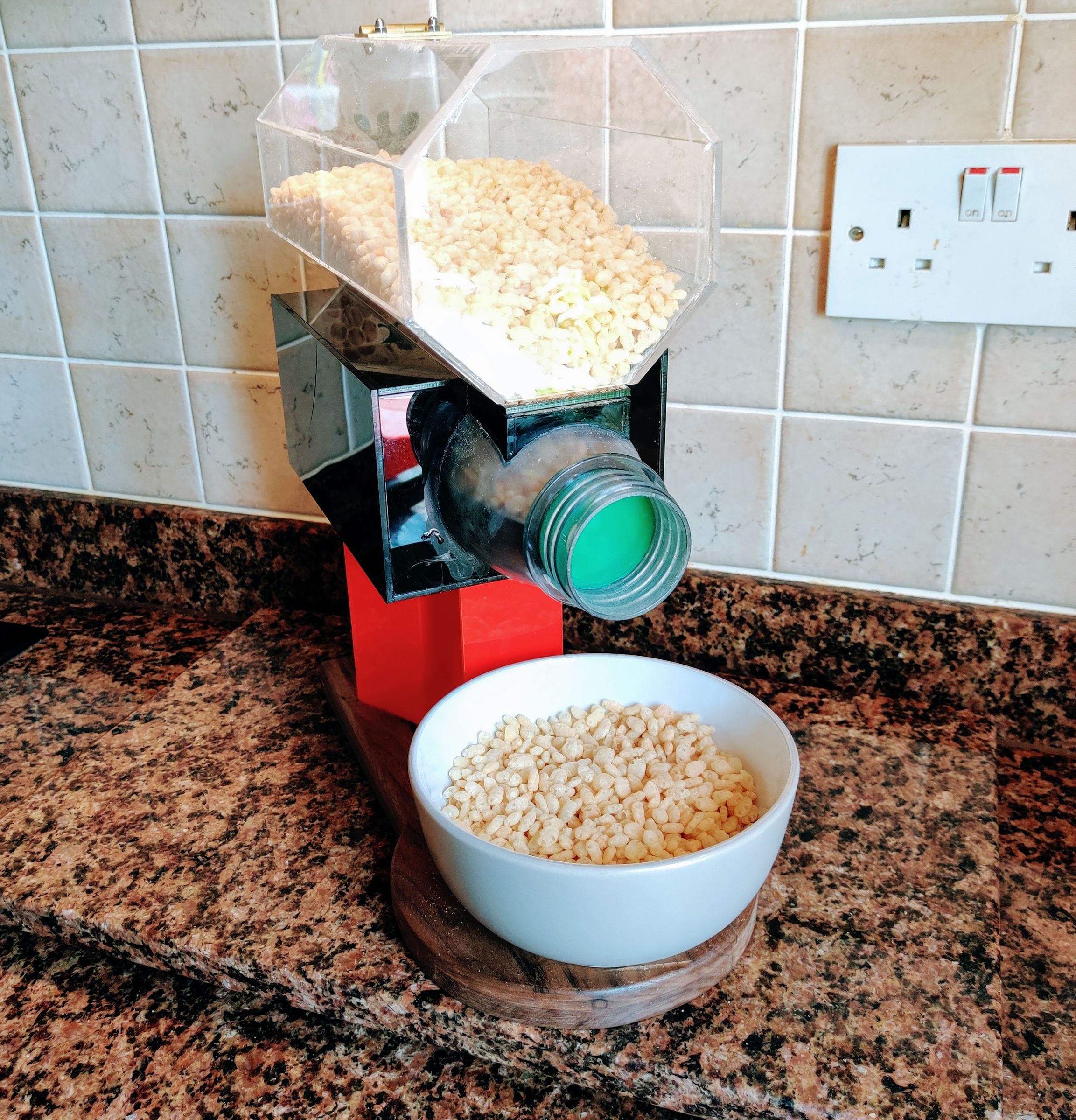 Automated Cereal Dispenser : 9 Steps (with Pictures) - Instructables