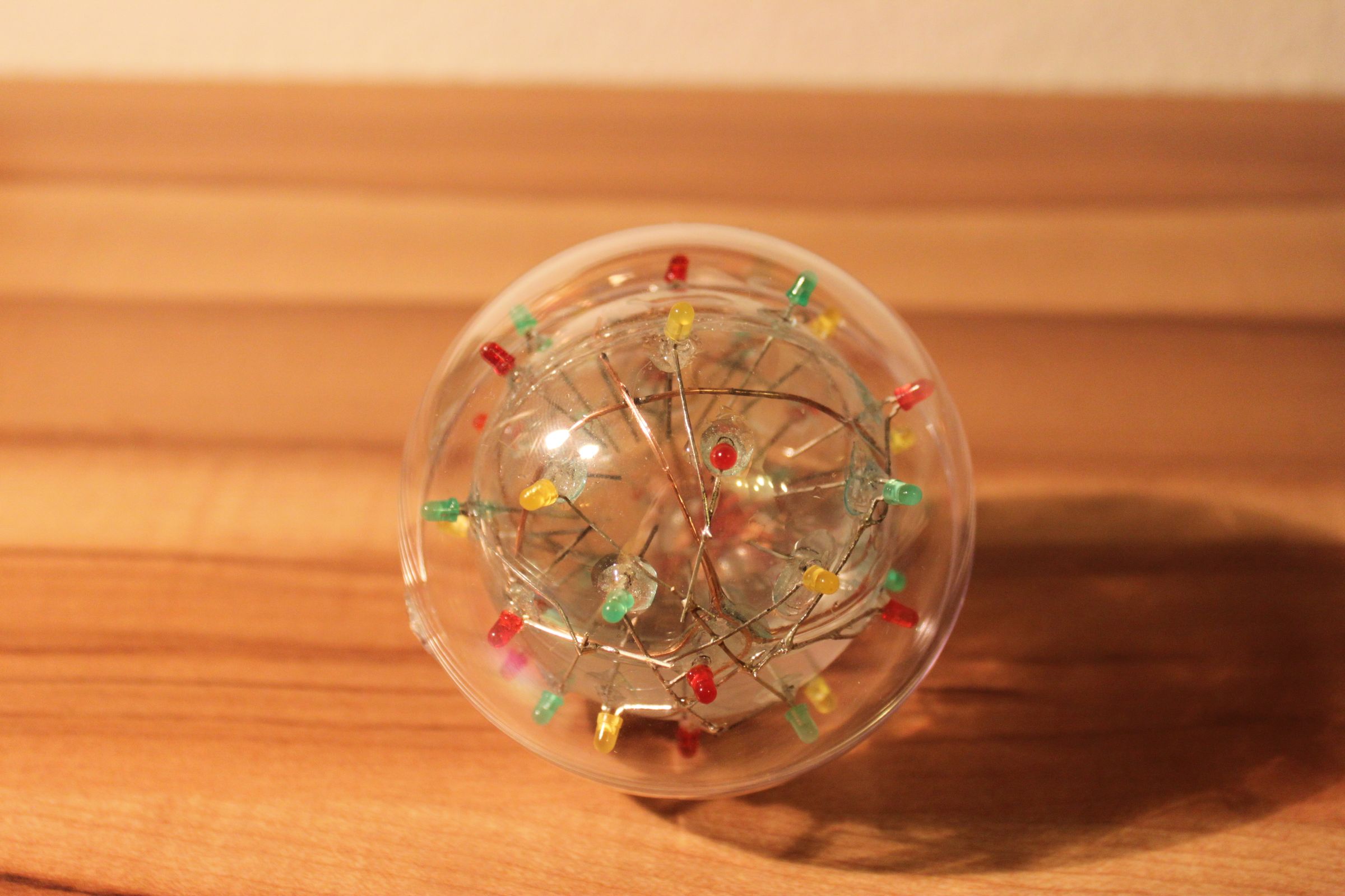 Flashing LED Ball With Saline Water : 10 Steps (with Pictures ...