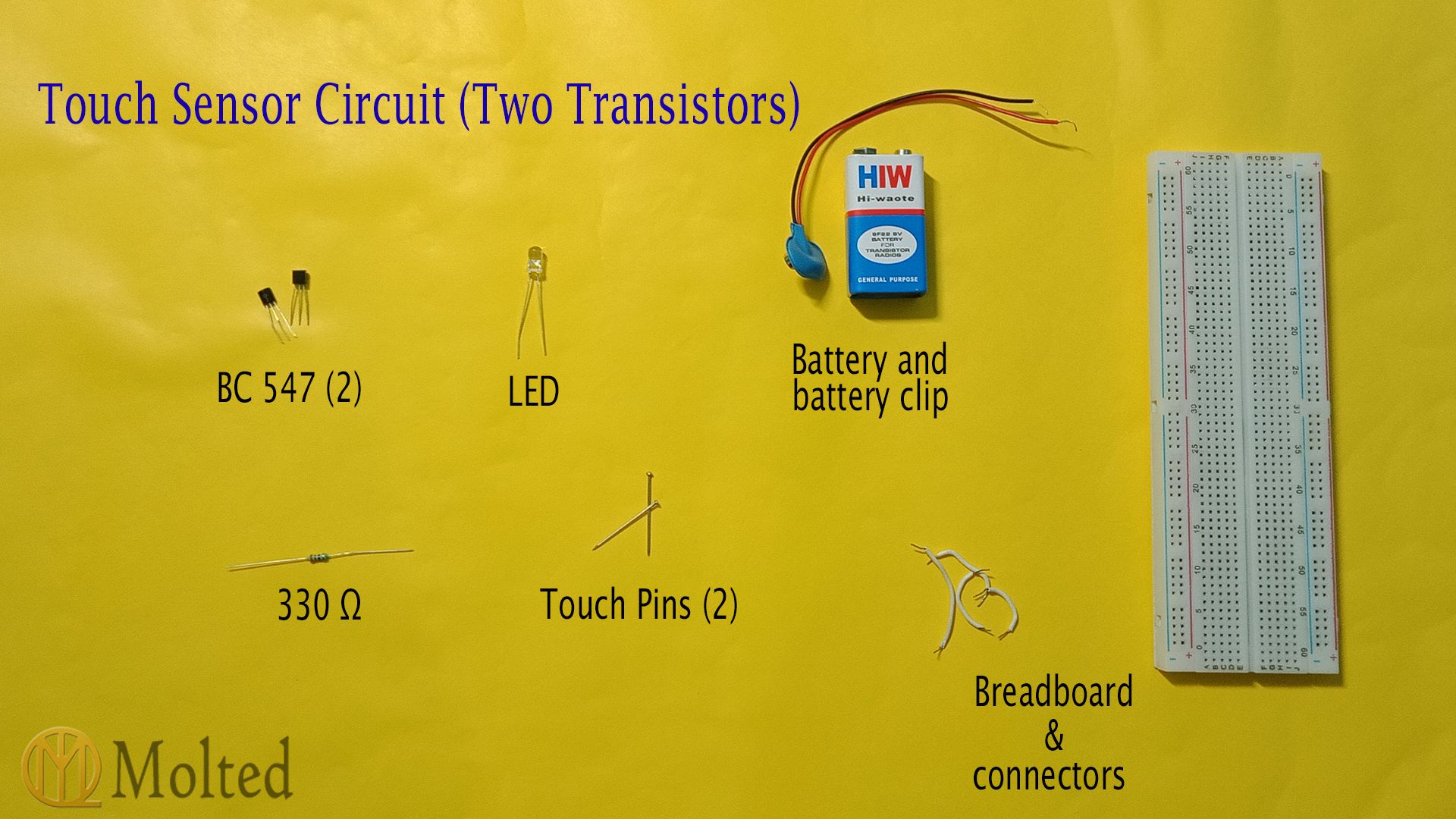 Three Touch Sensor Circuits + Touch Timer Circuit : 4 Steps - Instructables