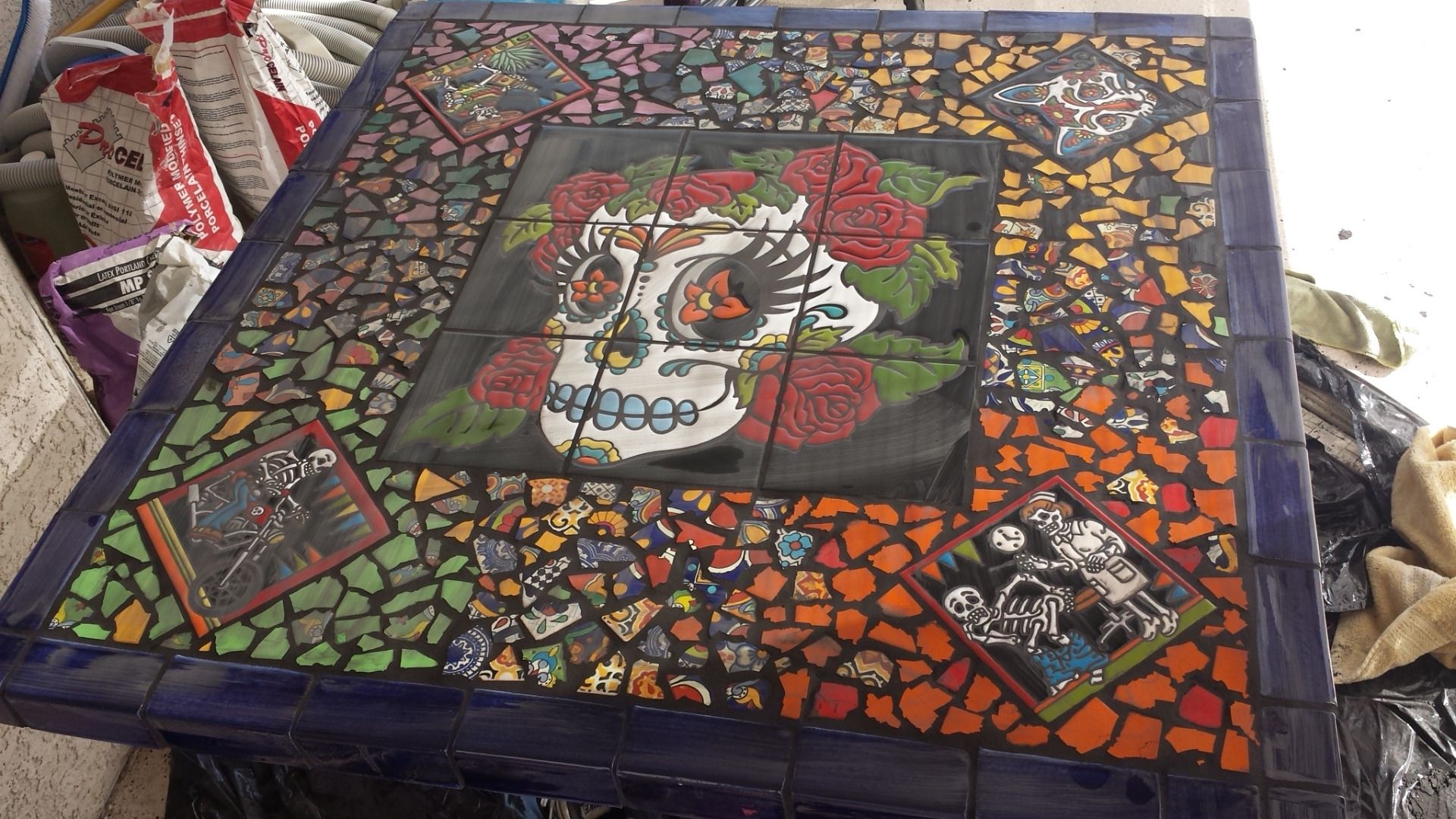 Mexican Tile Table : 8 Steps - Instructables