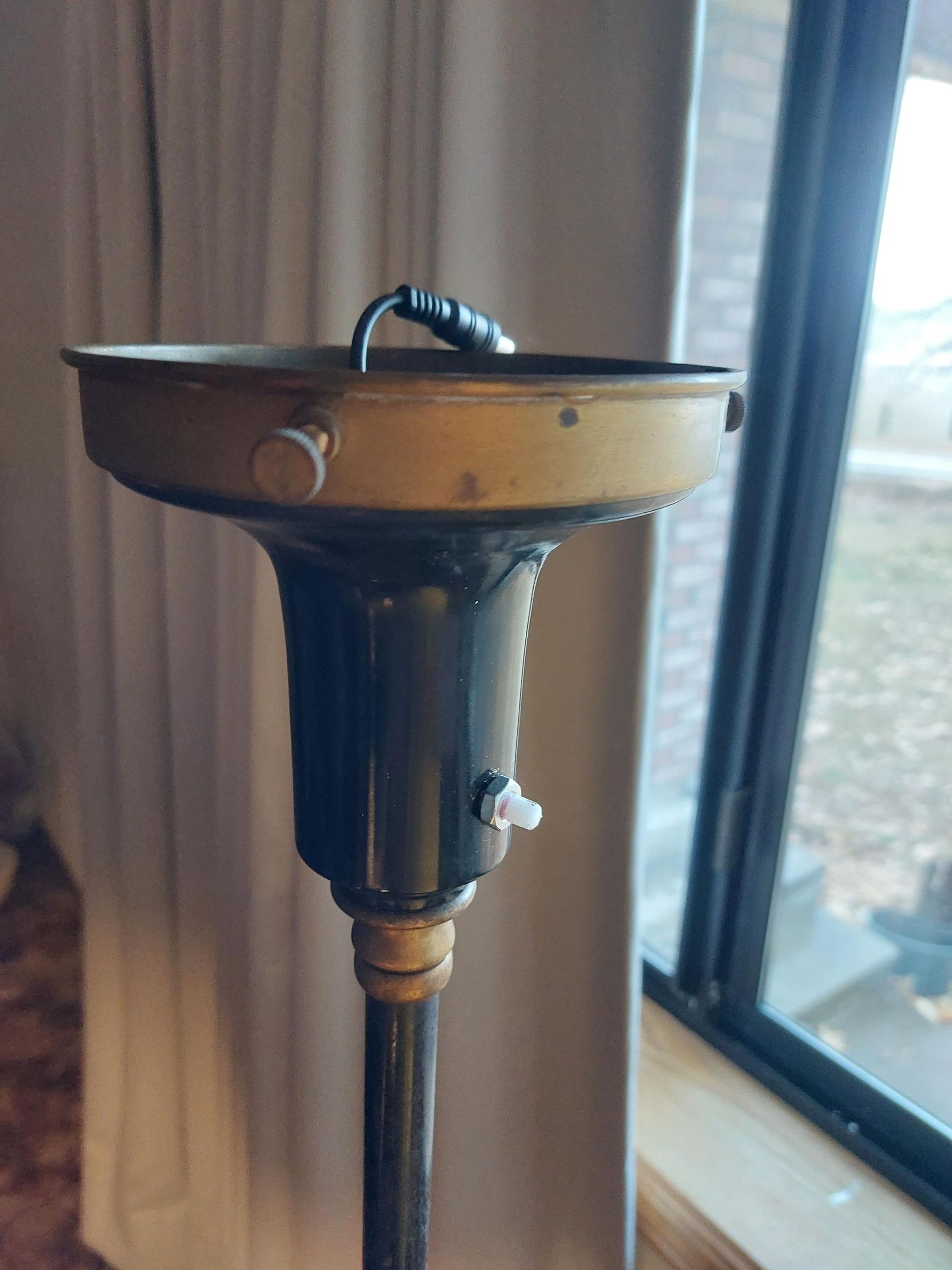 Antique Pole Lamp Restoration : 4 Steps - Instructables
