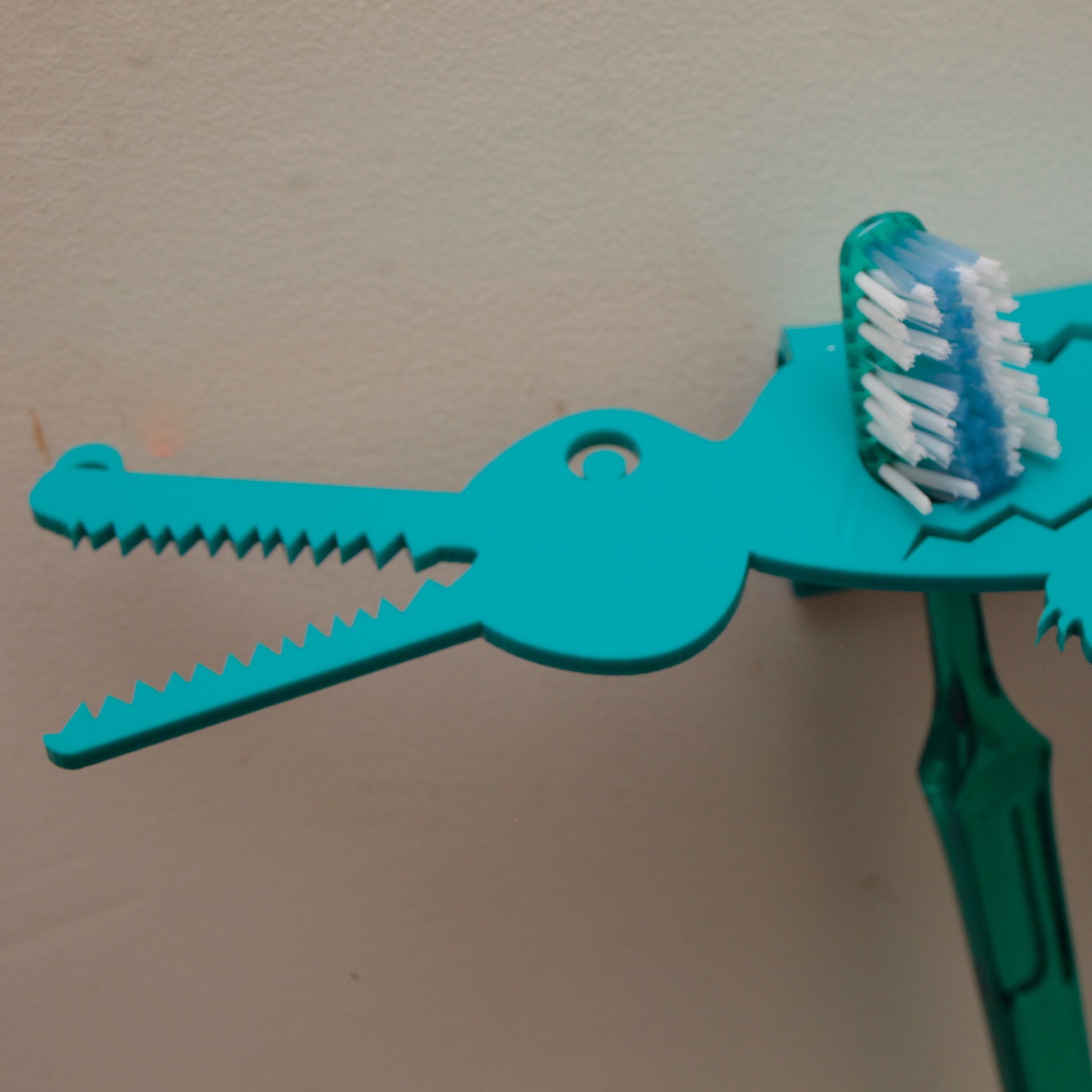 Alligator Toothbrush Caddy. (with Pictures) - Instructables