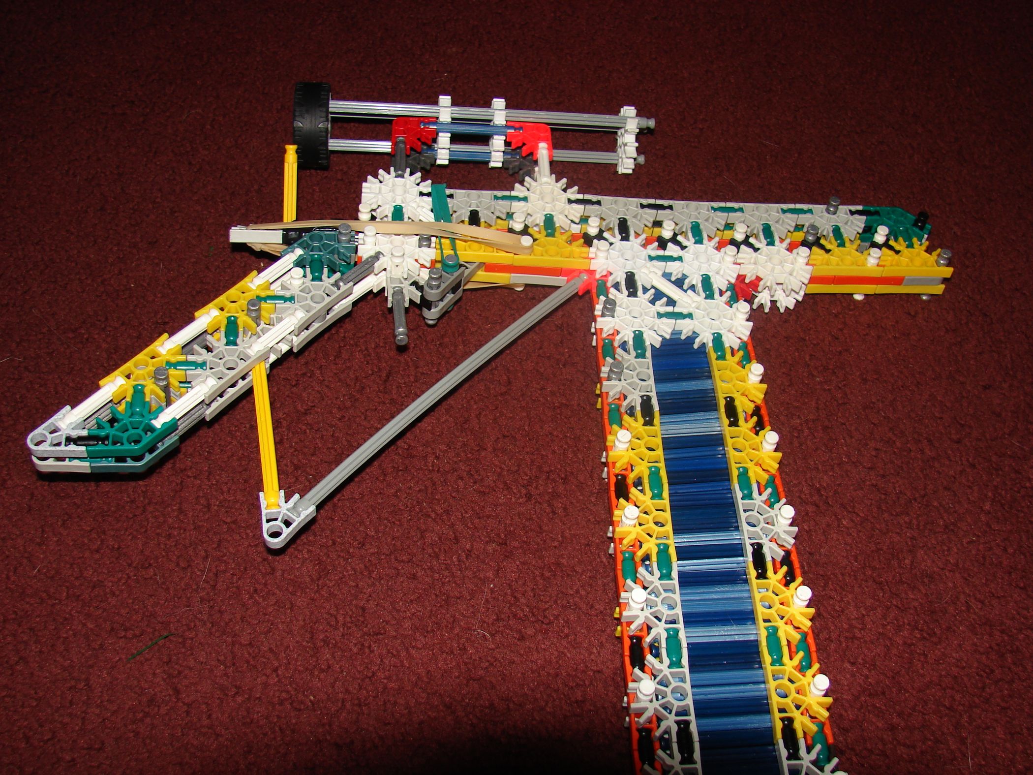 Knex Gun With 99 Round Mag - Instructables