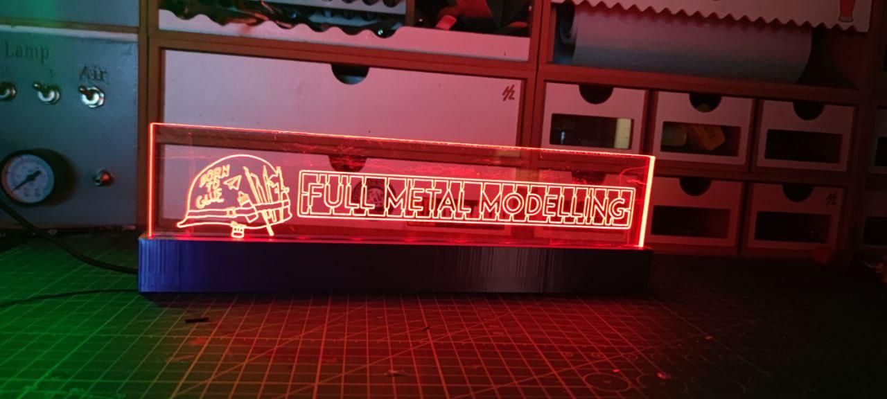 Parametric Illuminated Sign / Rotulo Luminoso Parametrico : 5 Steps ...