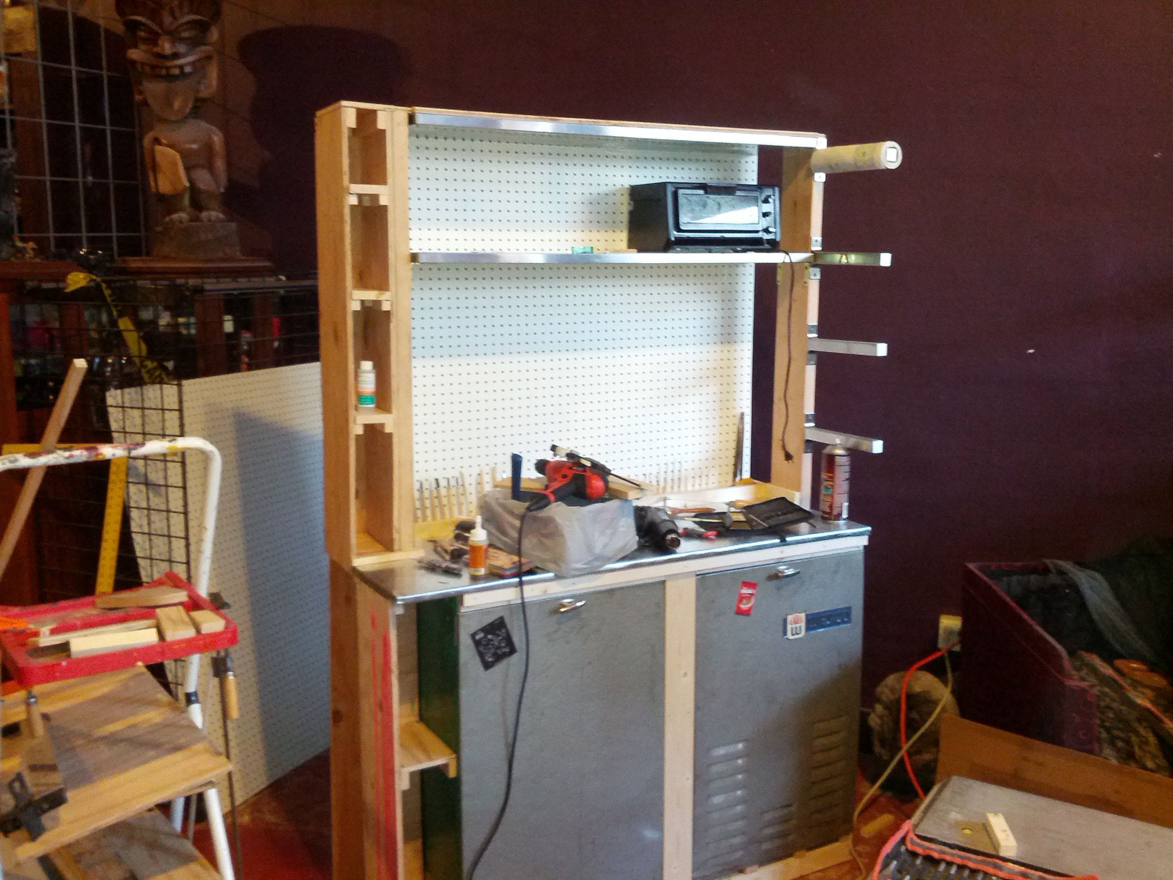 Build an Awesome Mobile Space Saving Work Bench. : 8 Steps (with ...
