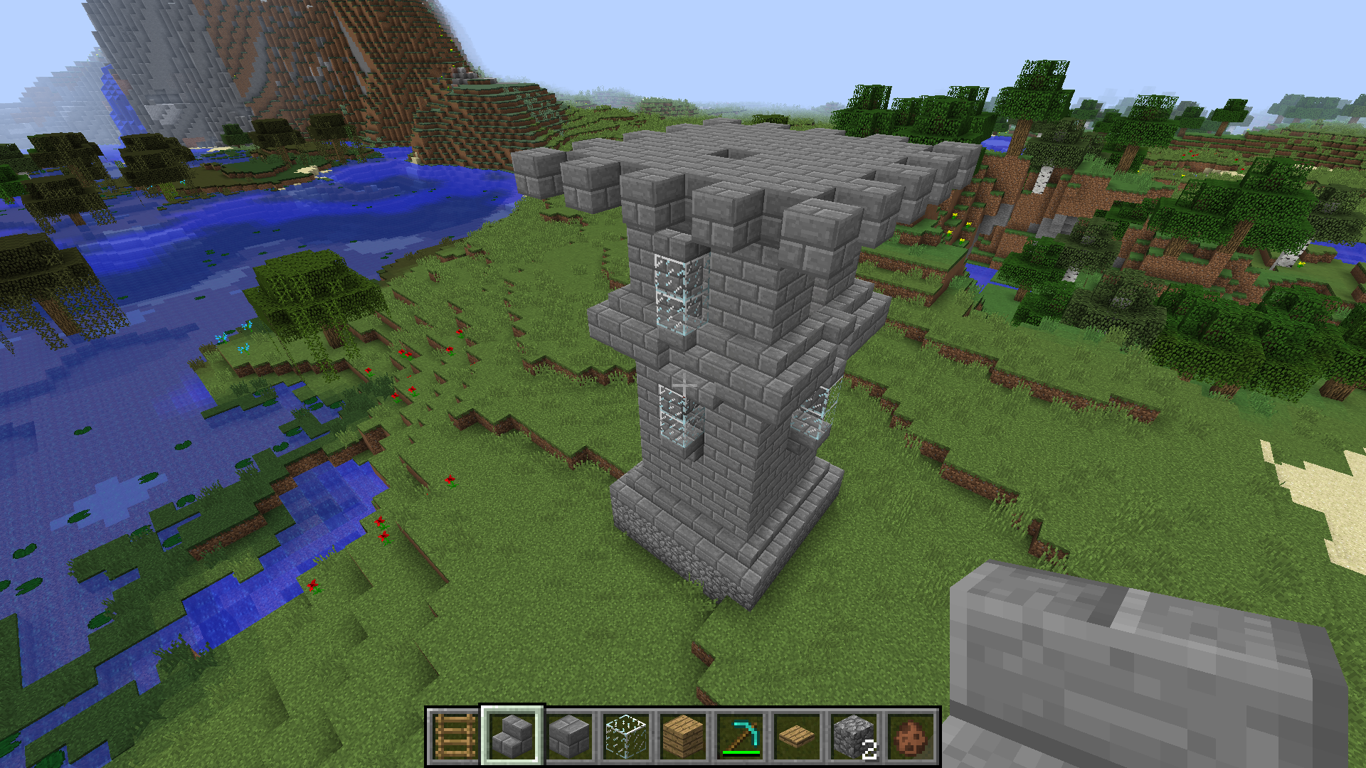 How to Build a Watchtower in Minecraft : 5 Steps - Instructables