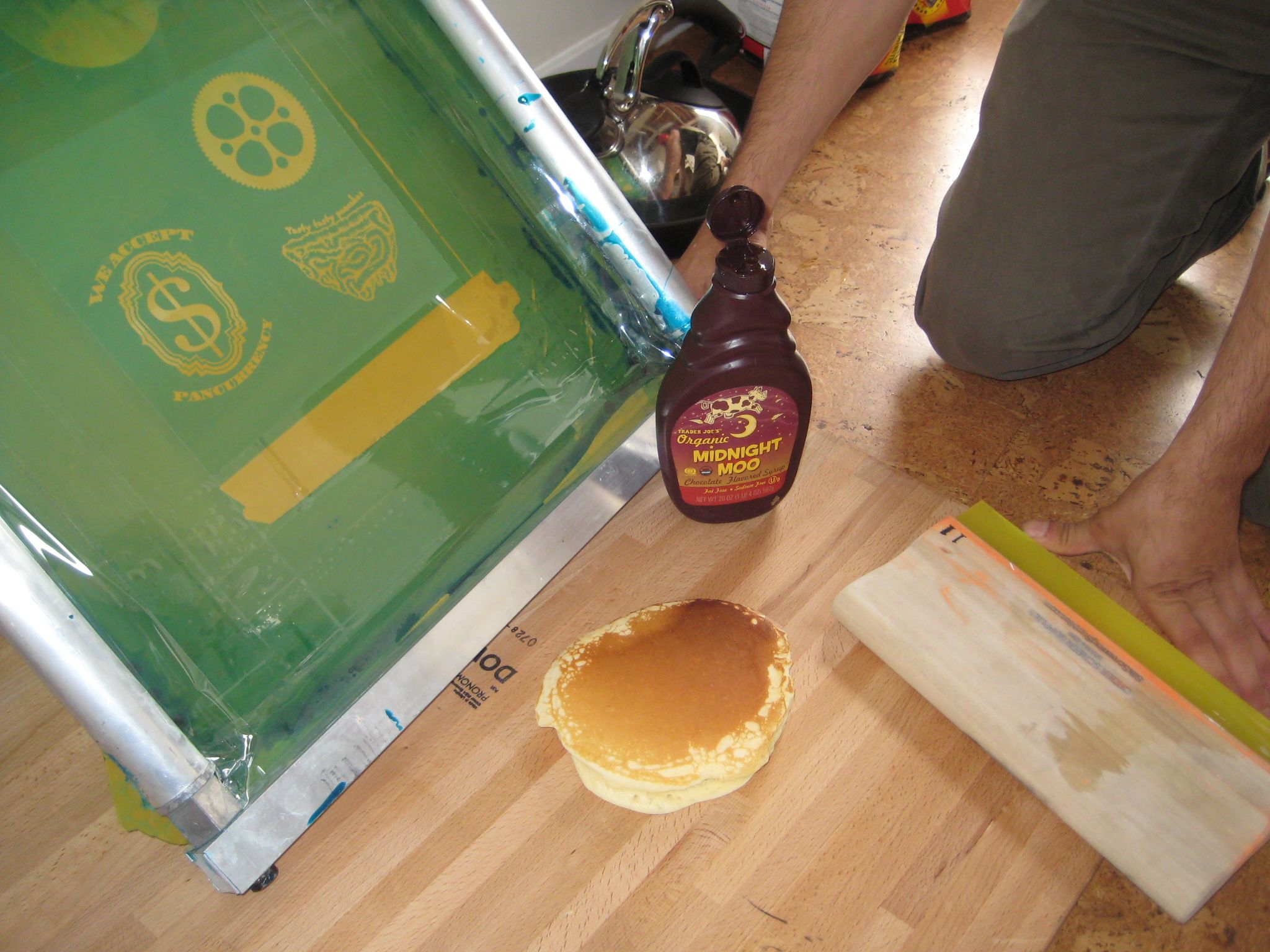 Pancake Mod - Screen Printing / Laser Etching Pancakes : 8 Steps (with ...