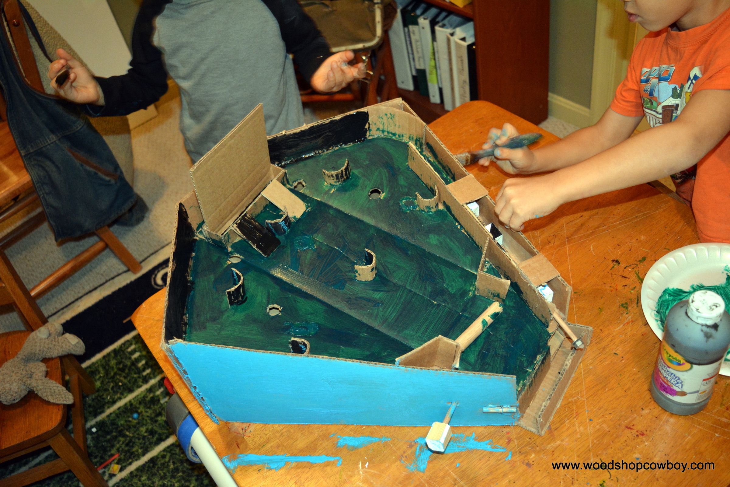 DIY Cardboard Pinball W/ Flipper & Launcher : 9 Steps (with Pictures ...