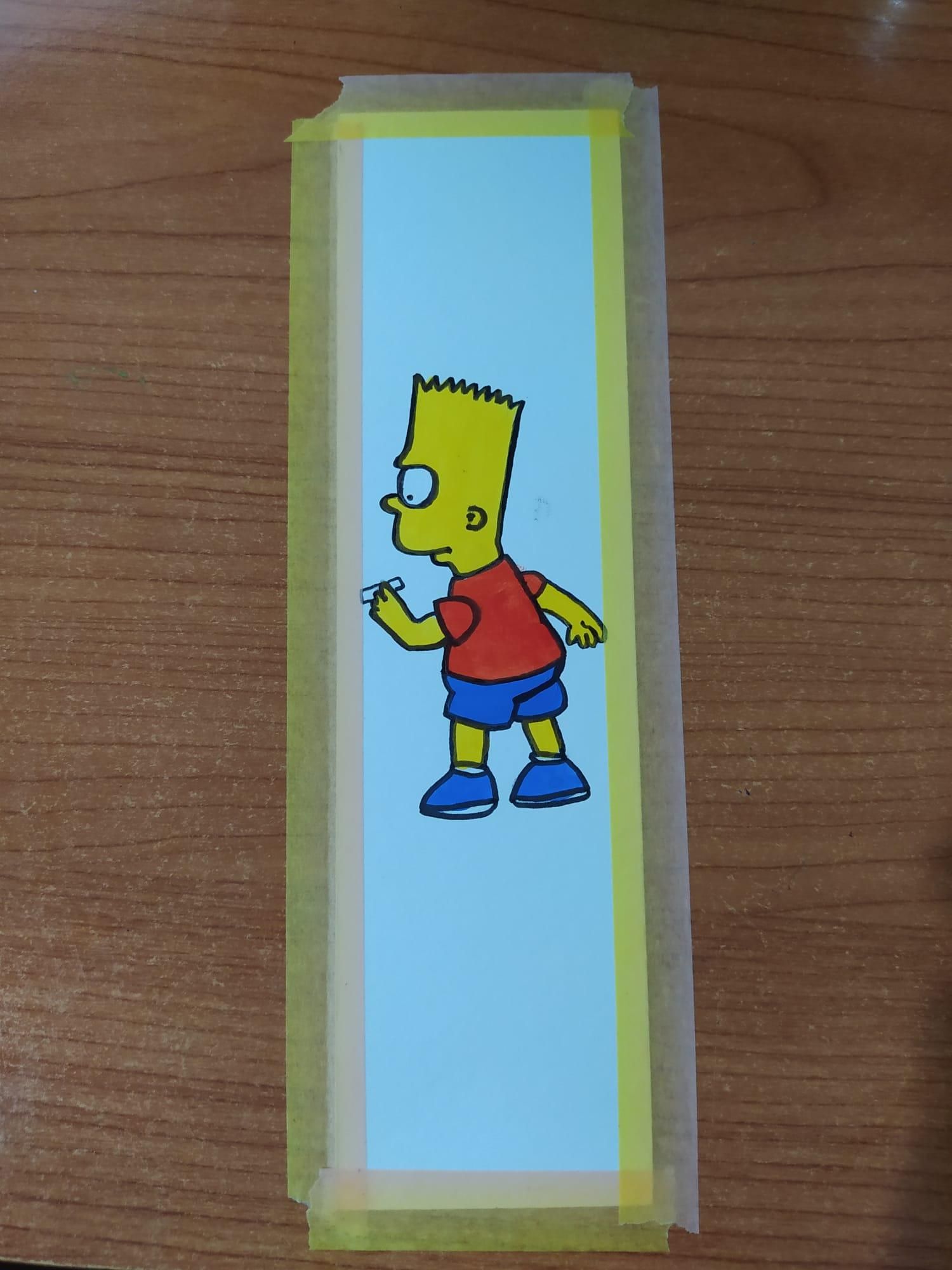 Simpsons Bookmarks + Simple Way to Plasticize : 7 Steps (with Pictures ...