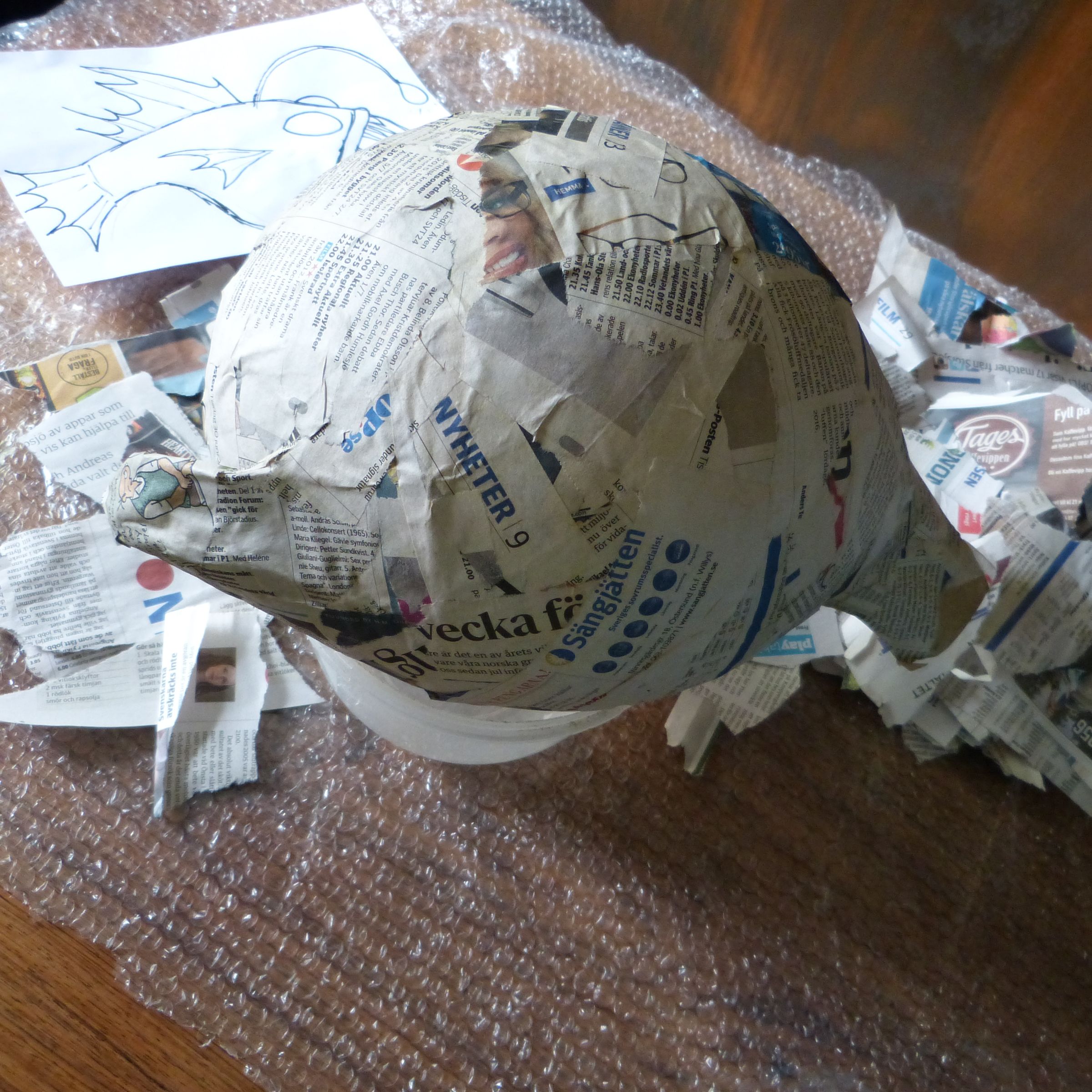 Angler Fish Pinata and Silly Blindfold : 21 Steps (with Pictures ...