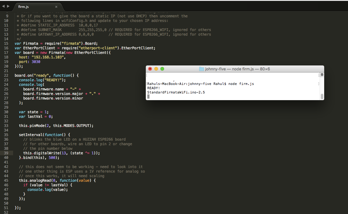 ESP8266 Firmata-J5 NodeBot : 6 Steps - Instructables
