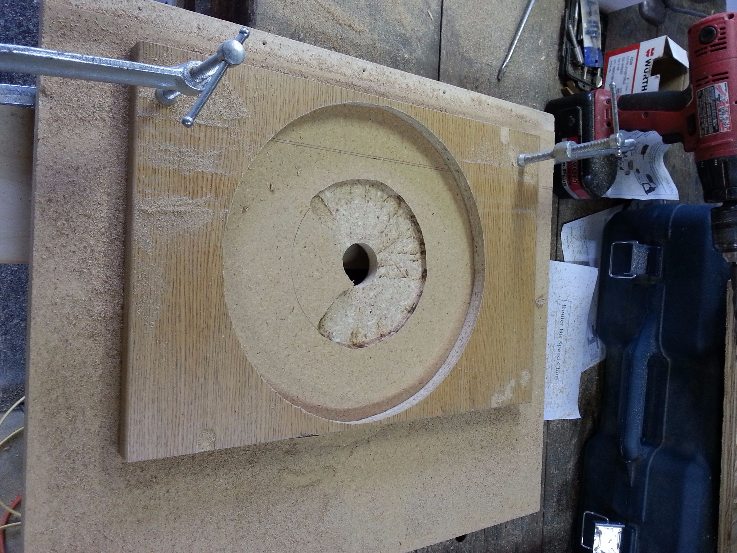 Add a Router Table With Dust Collector to Your Table Saw : 7 Steps ...