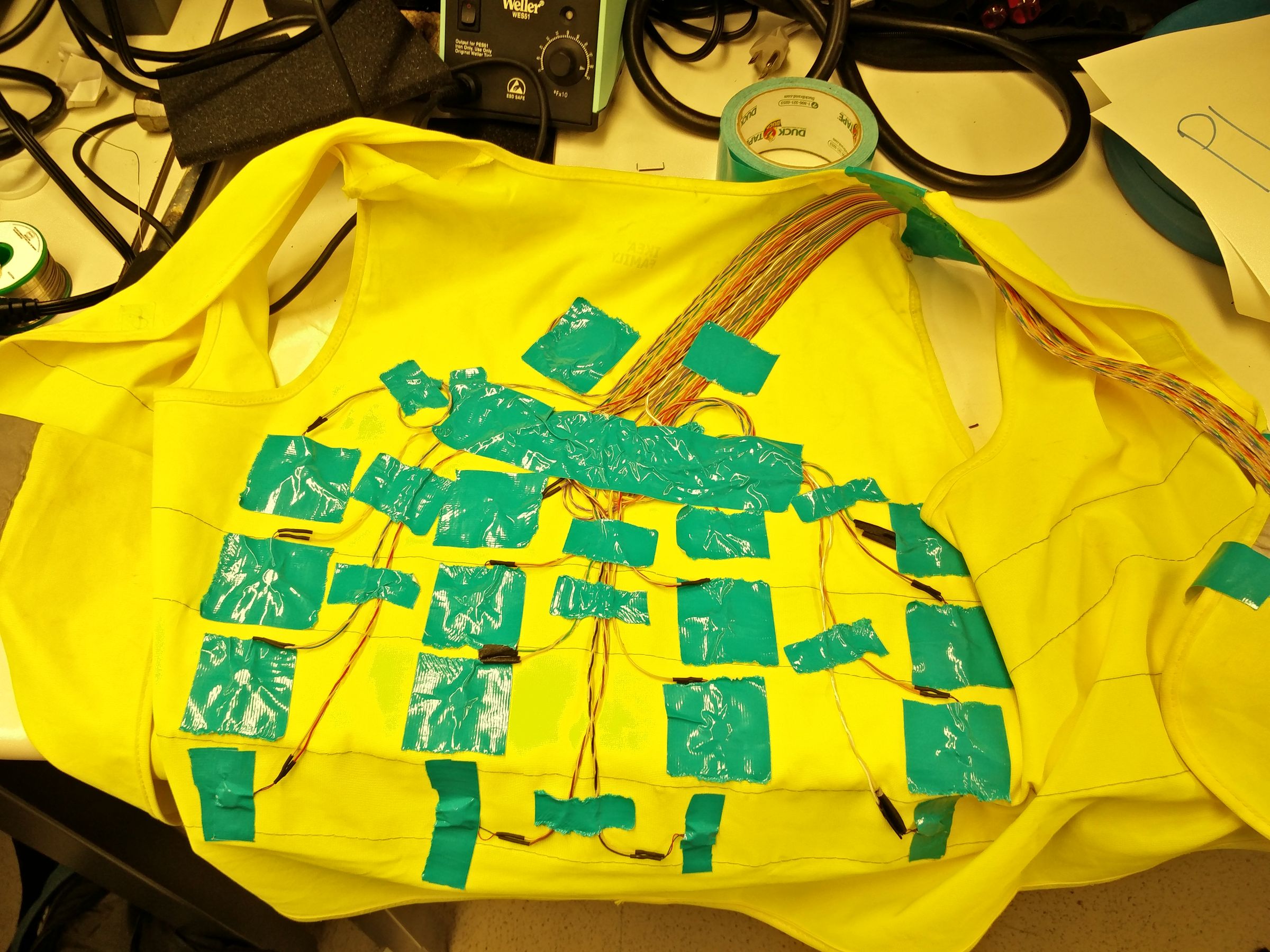 Haptic Feedback Vest for Obstacle Detection : 8 Steps (with Pictures ...