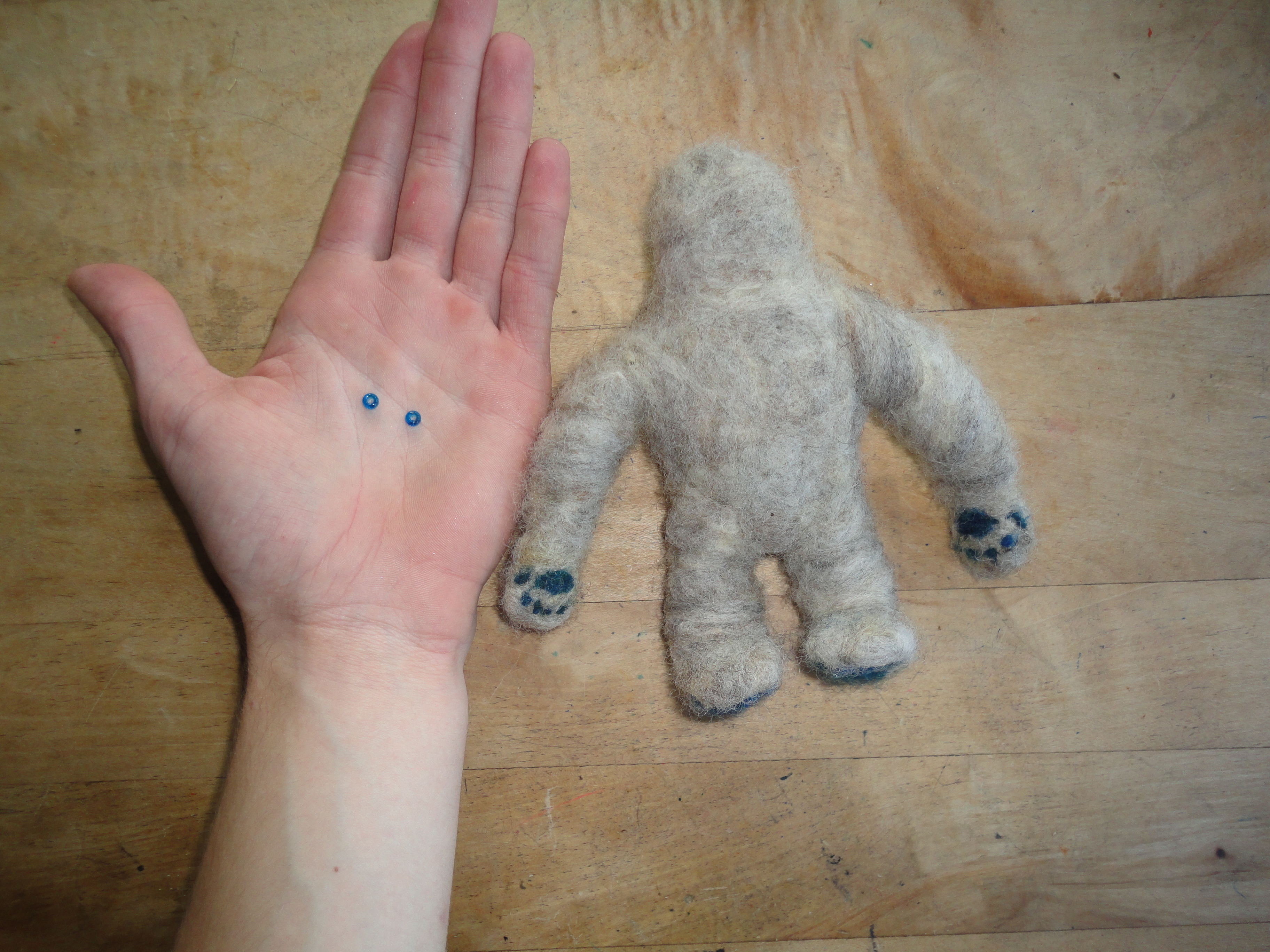 Needlefelting a Pocket Yeti / Ickabog : 7 Steps (with Pictures ...