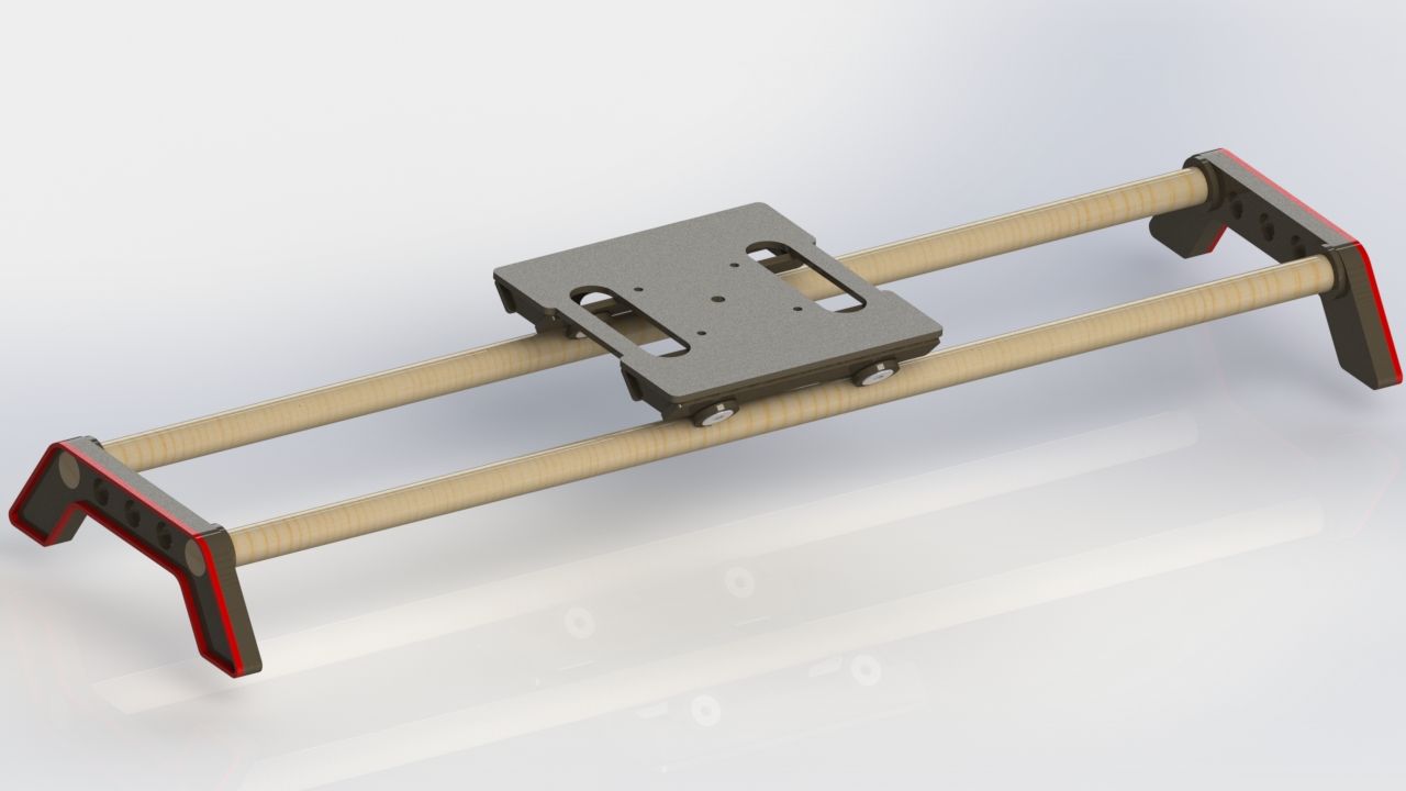 Camera Slider Dolly DIY With a Laser Cutter : 3 Steps (with Pictures ...