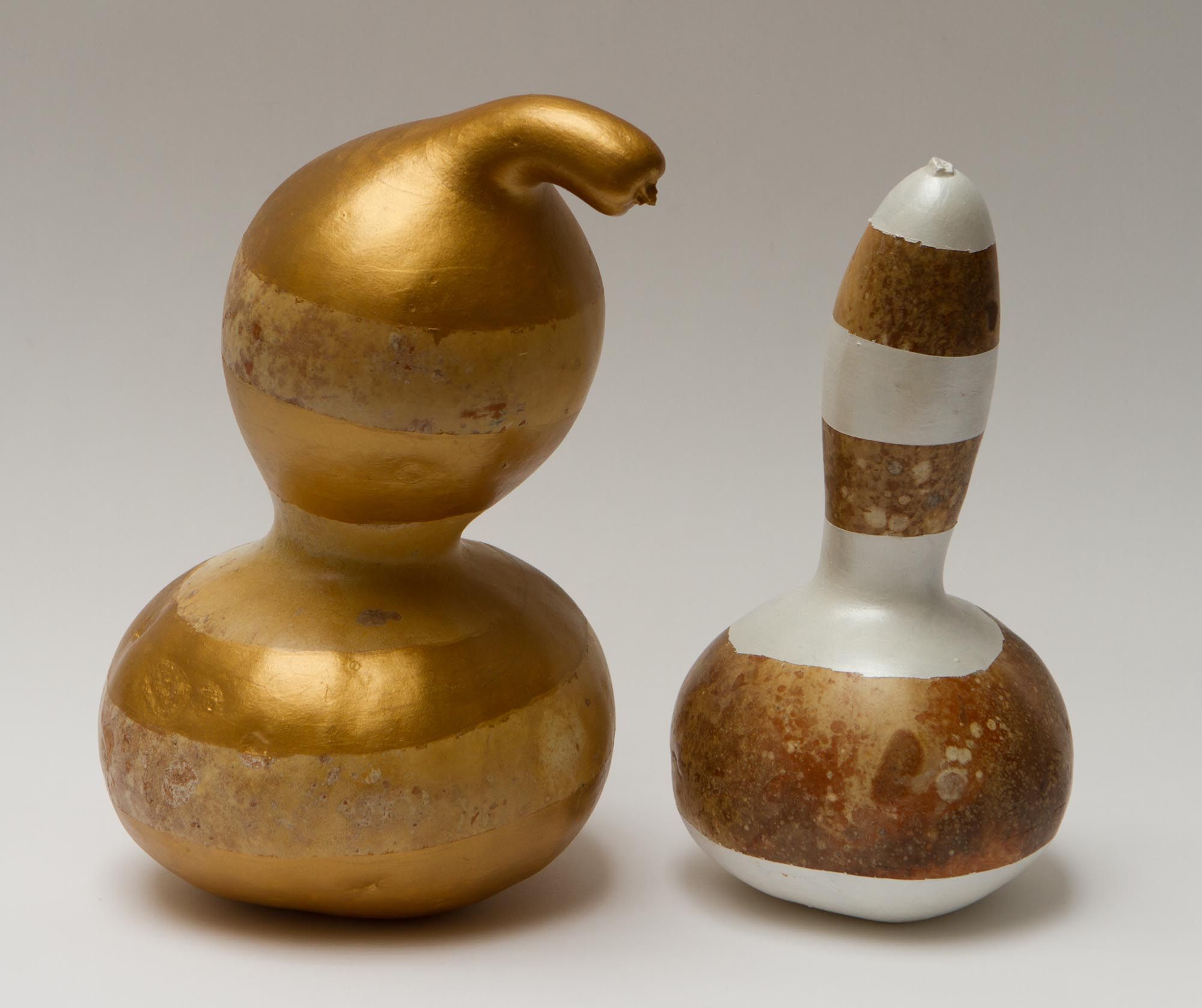 Gilded Striped Decorative Gourds - Instructables