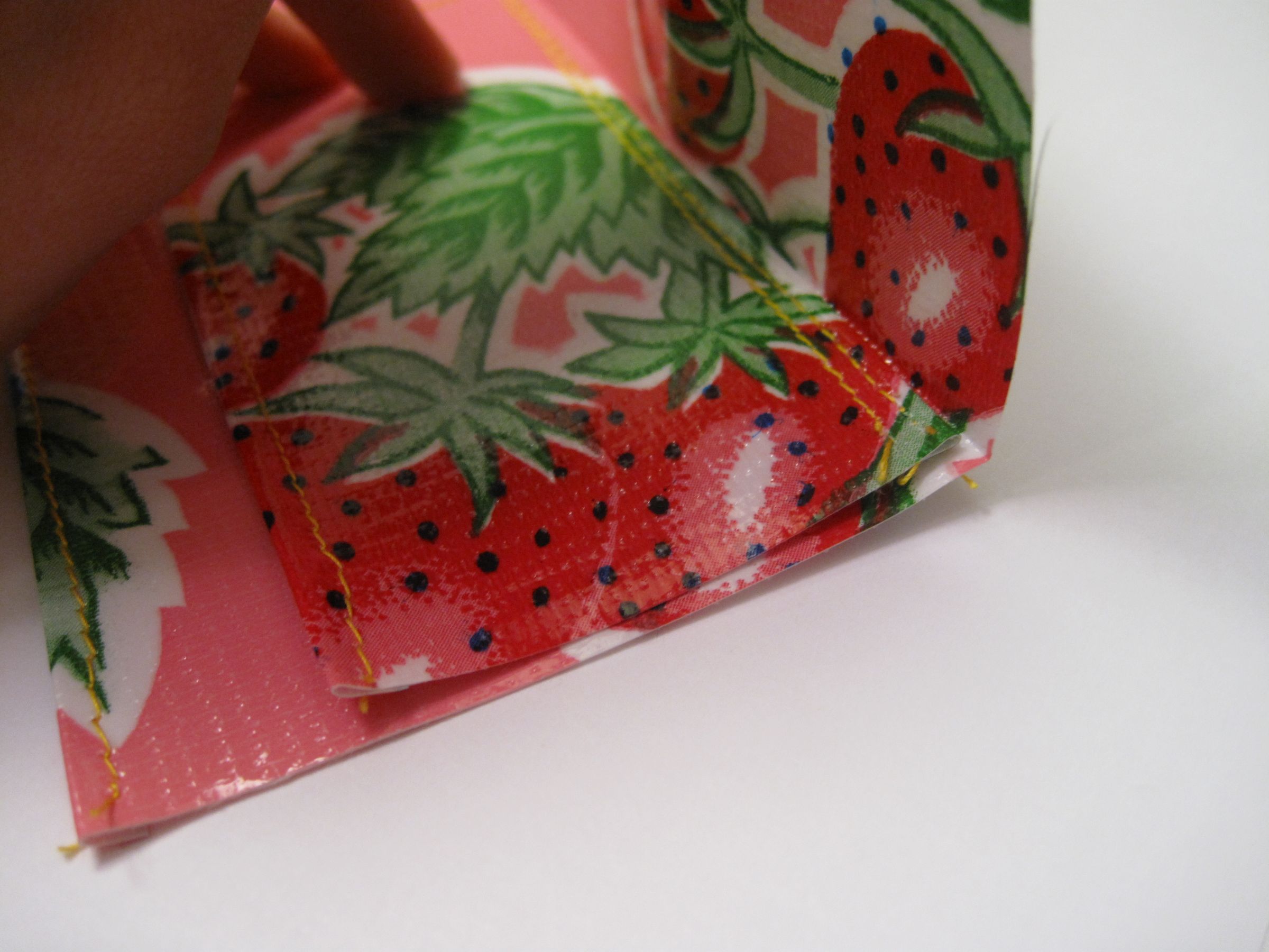 Sew a Simple Oilcloth Wallet : 9 Steps (with Pictures) - Instructables