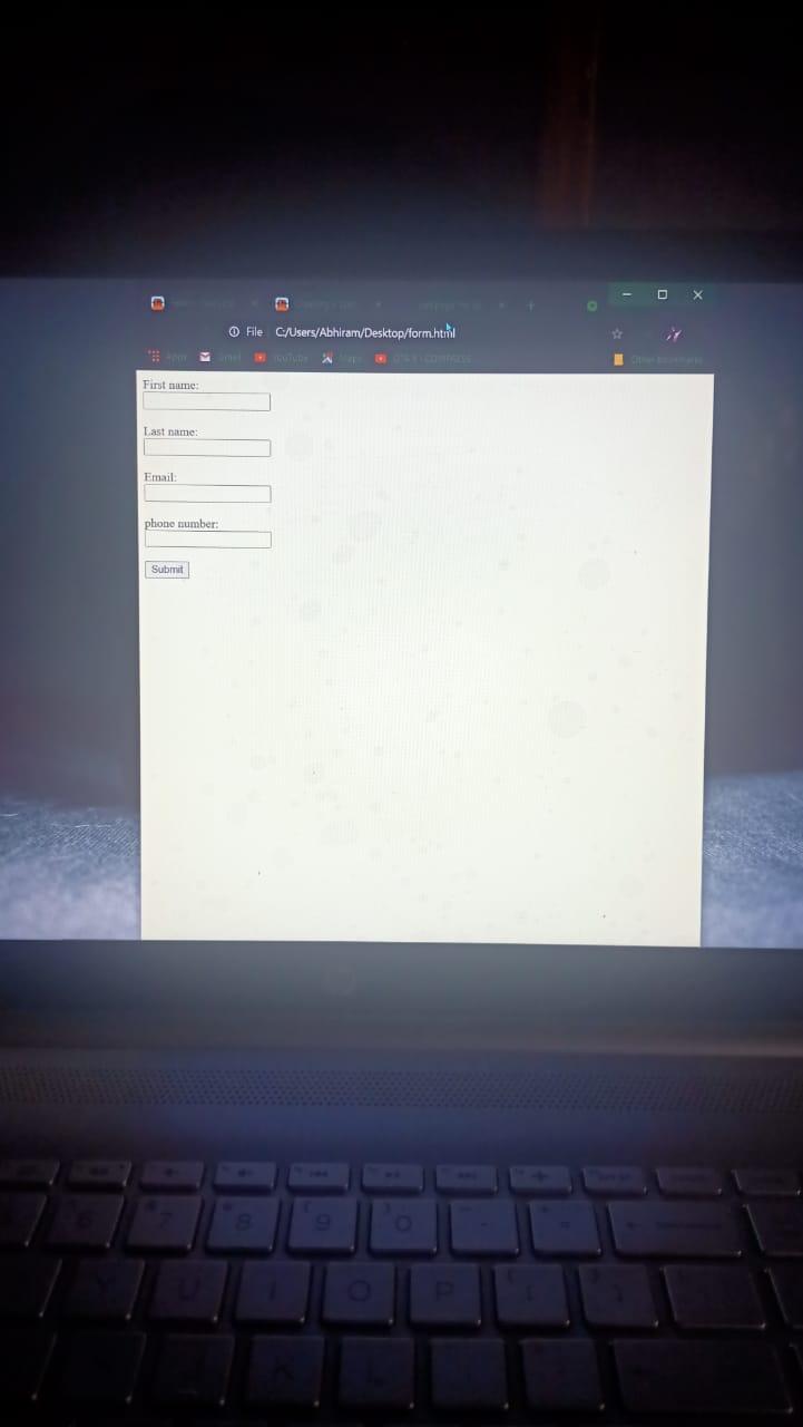 Creating a Web Form : 6 Steps - Instructables