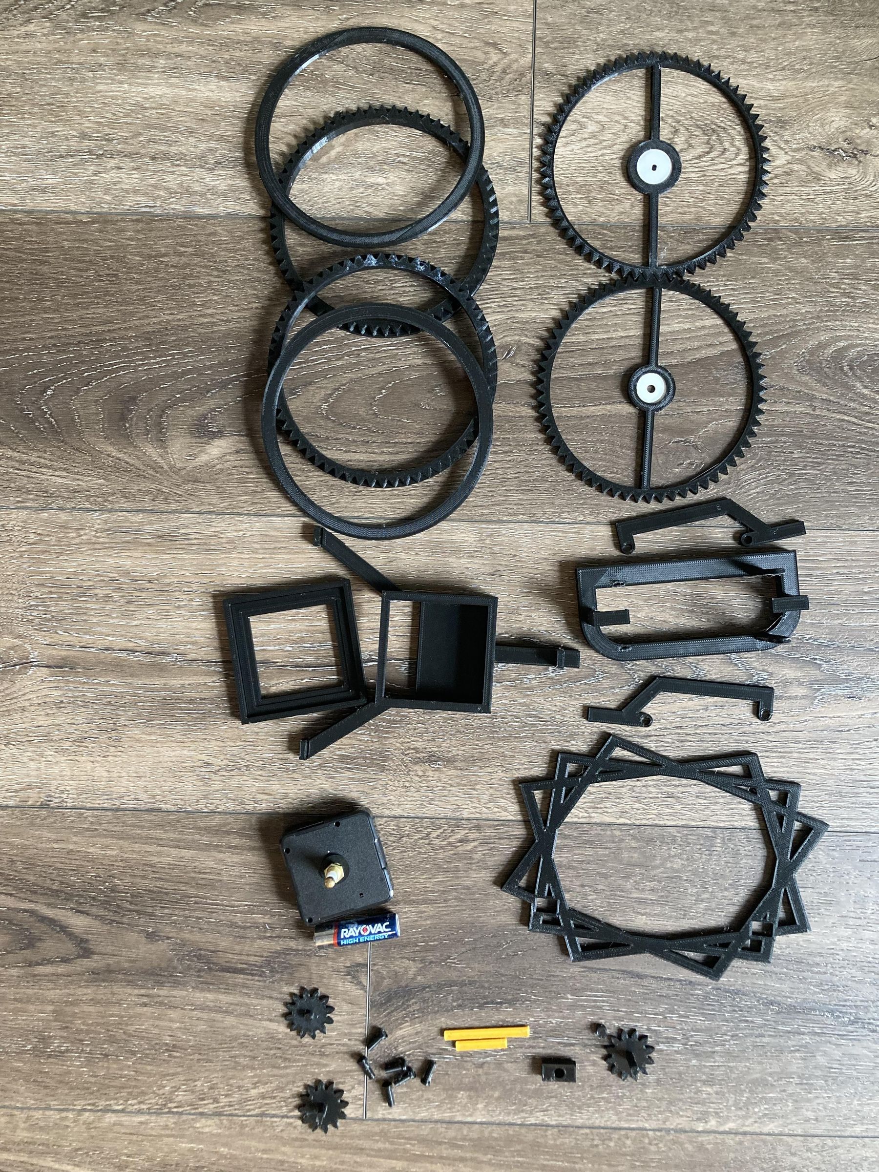 3D Printed Hollow Clock [Tinkercad] : 11 Steps (with Pictures ...