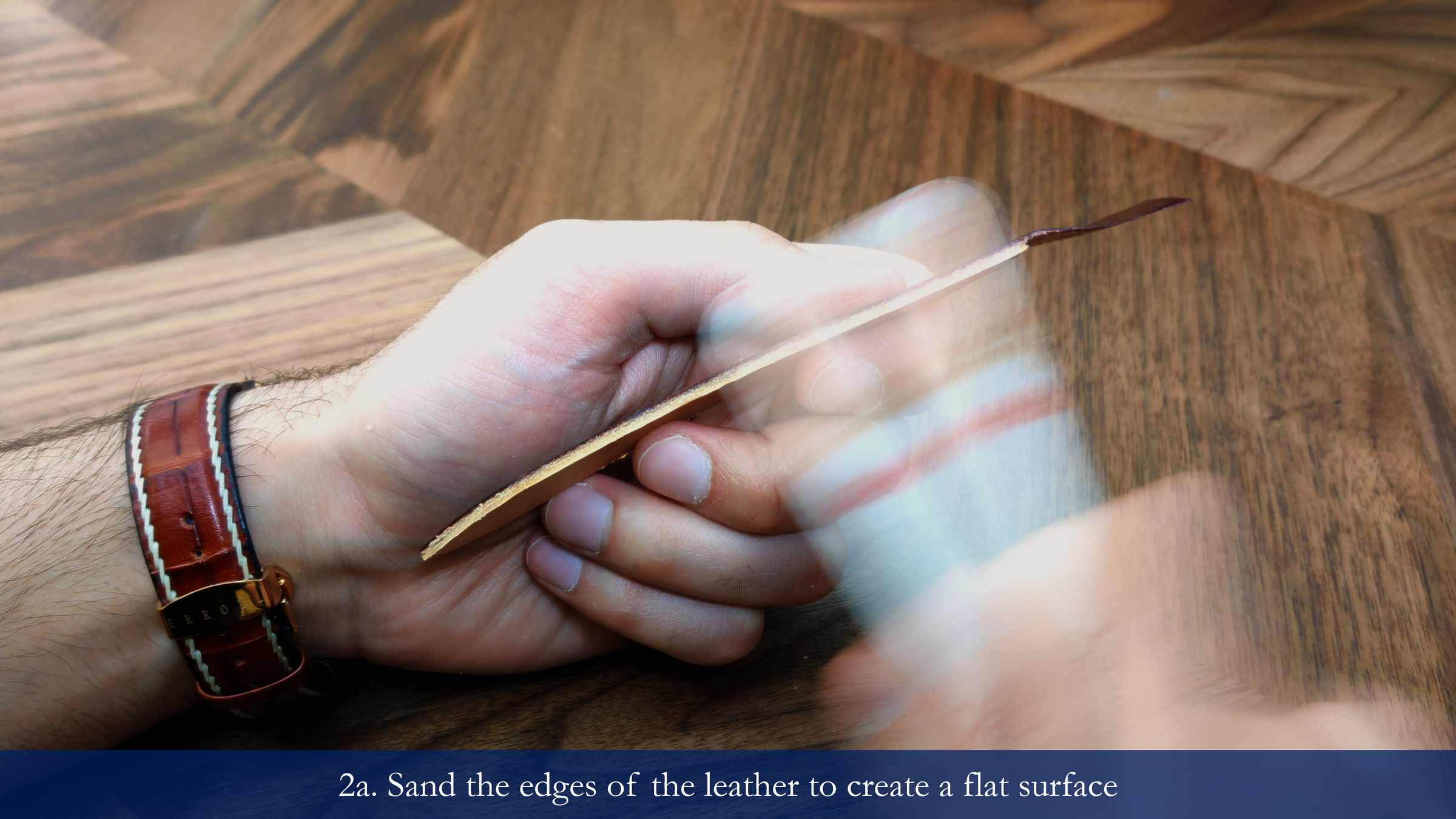 The Art of Luxury Leathercraft: Handcrafting a Leather Watch Strap : 25 ...