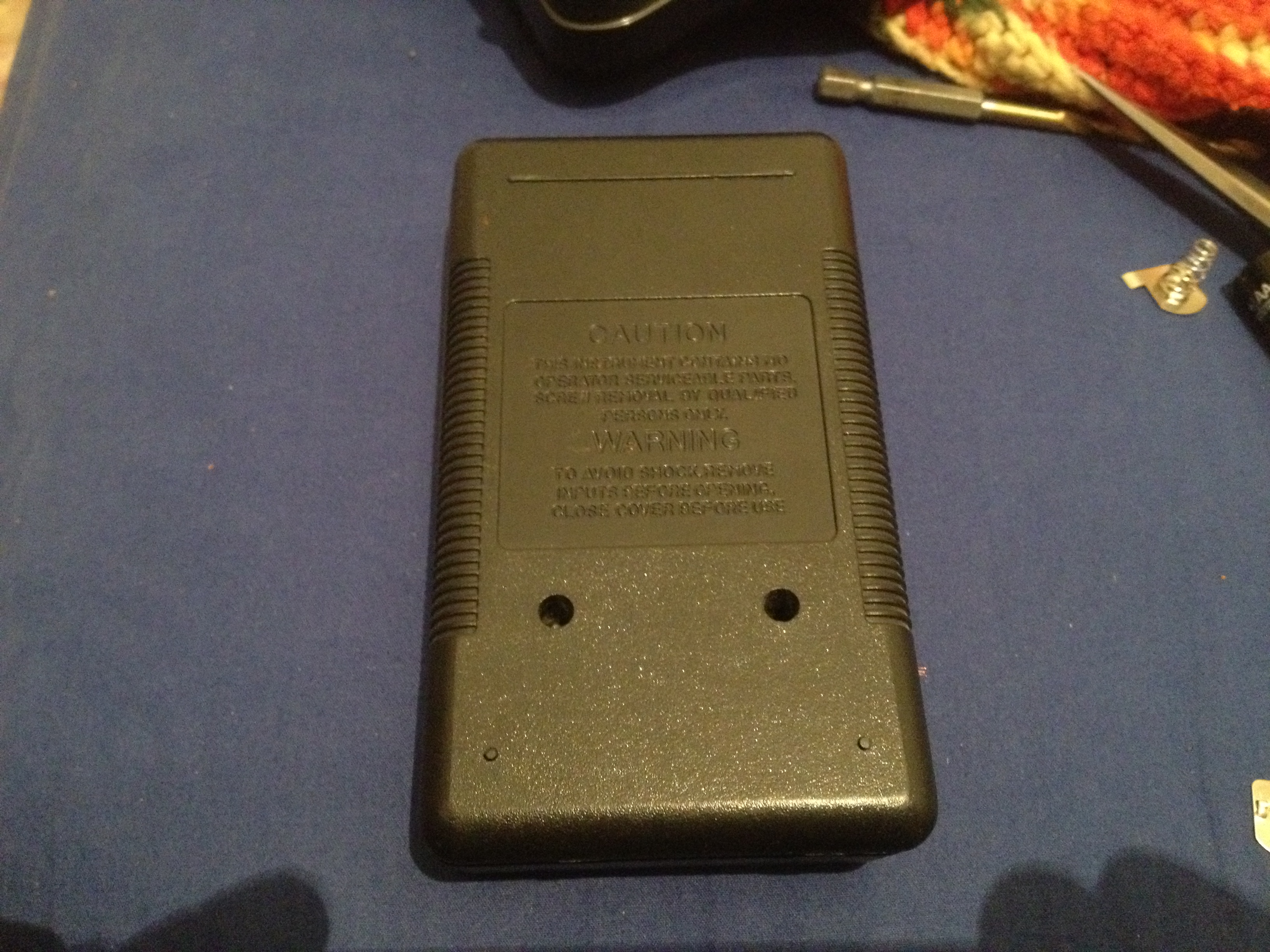 How to Fix Your Missing Multimeter Battery Pack and Cable Testers : 7 ...