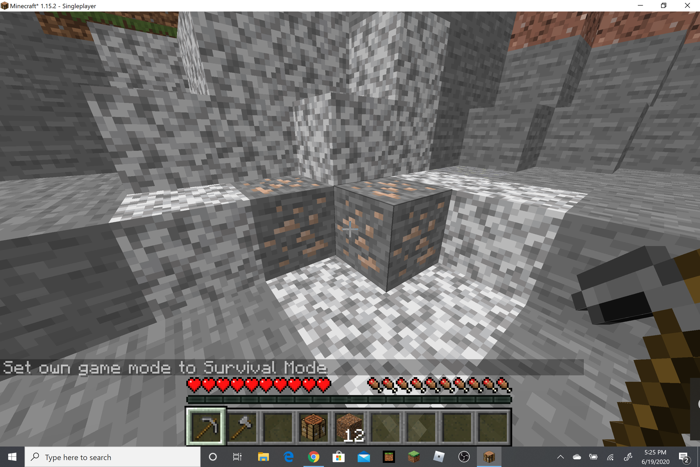 Starting a Minecraft Survival World (Java Edition) : 5 Steps ...