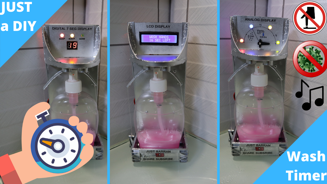 Automatic Soap Dispenser With Hand Wash Timer : 13 Steps (with Pictures ...