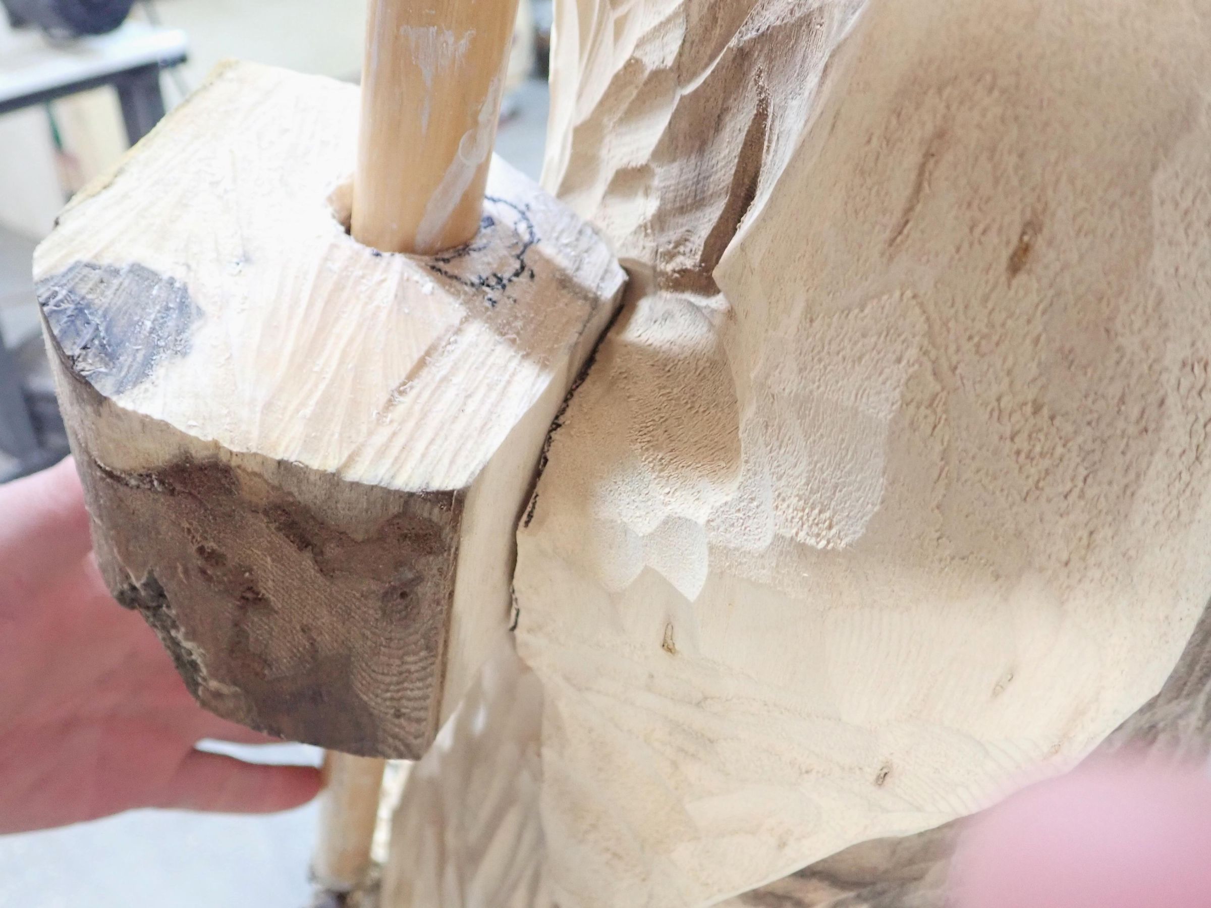 Grim Reaper Carved From a Walnut Log : 17 Steps (with Pictures ...
