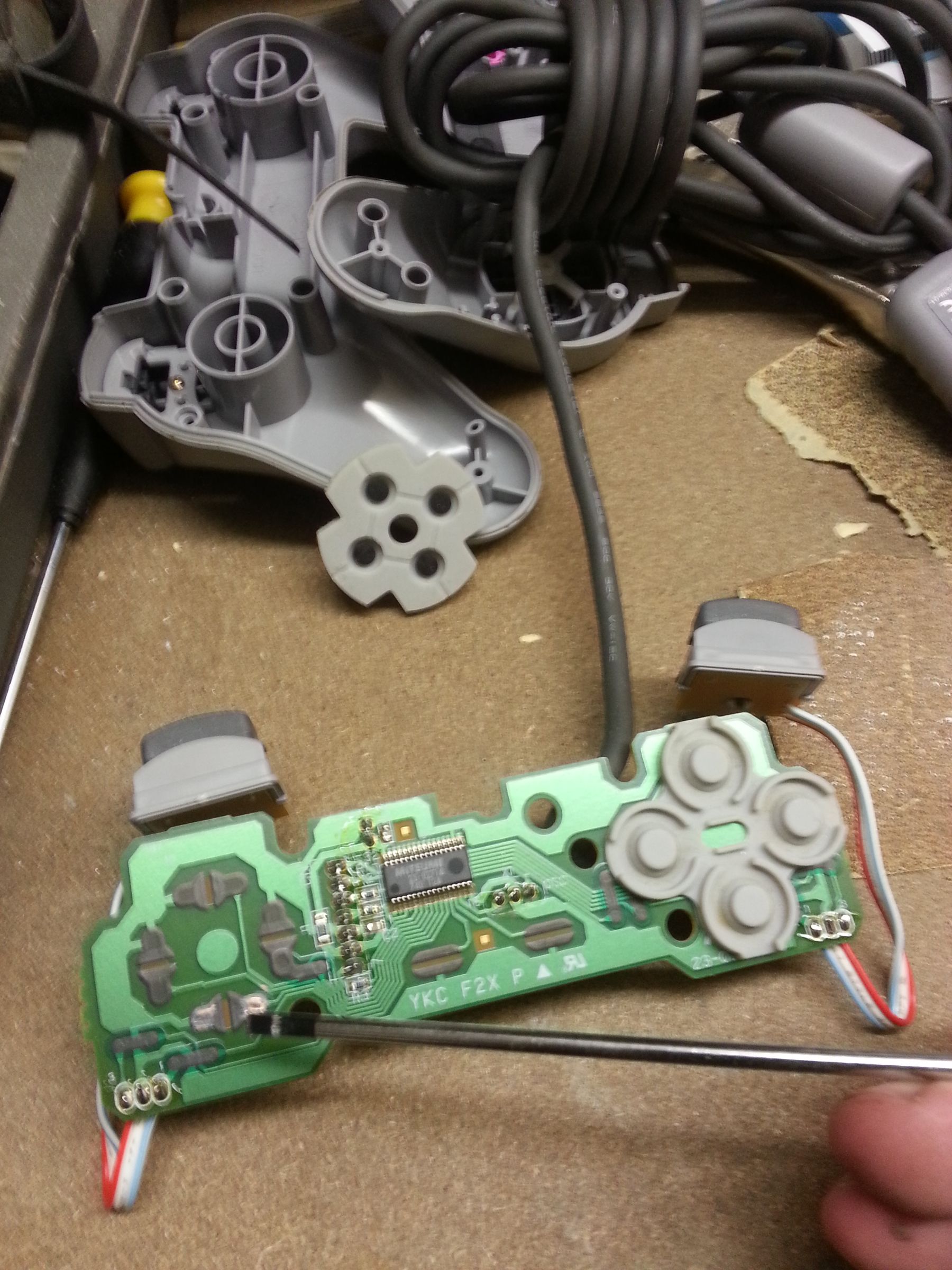 Inexpensive Hard DDR/Stepmania Dance Pad Controller : 7 Steps ...