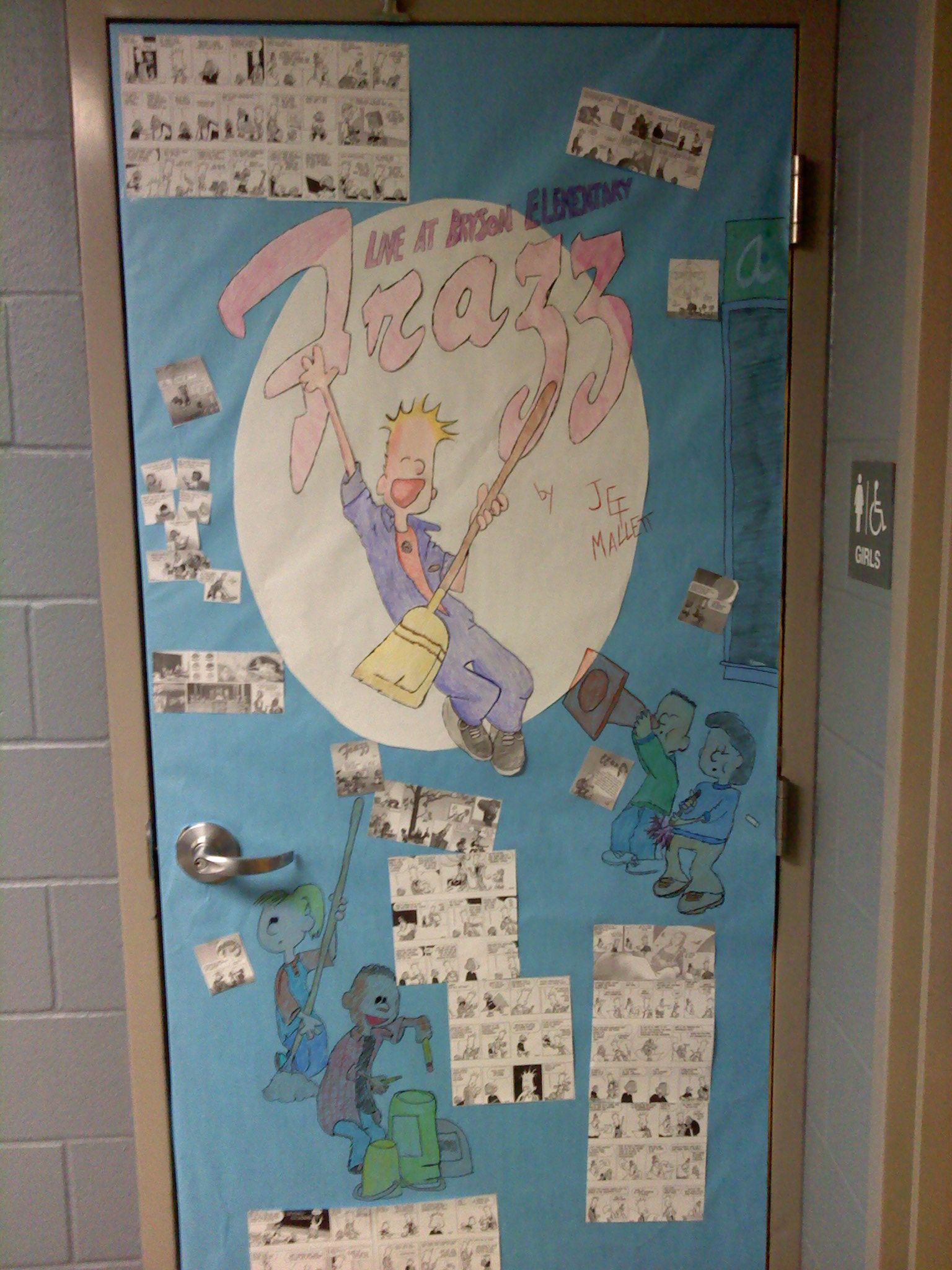Decorated Door for National Reading Month - Instructables