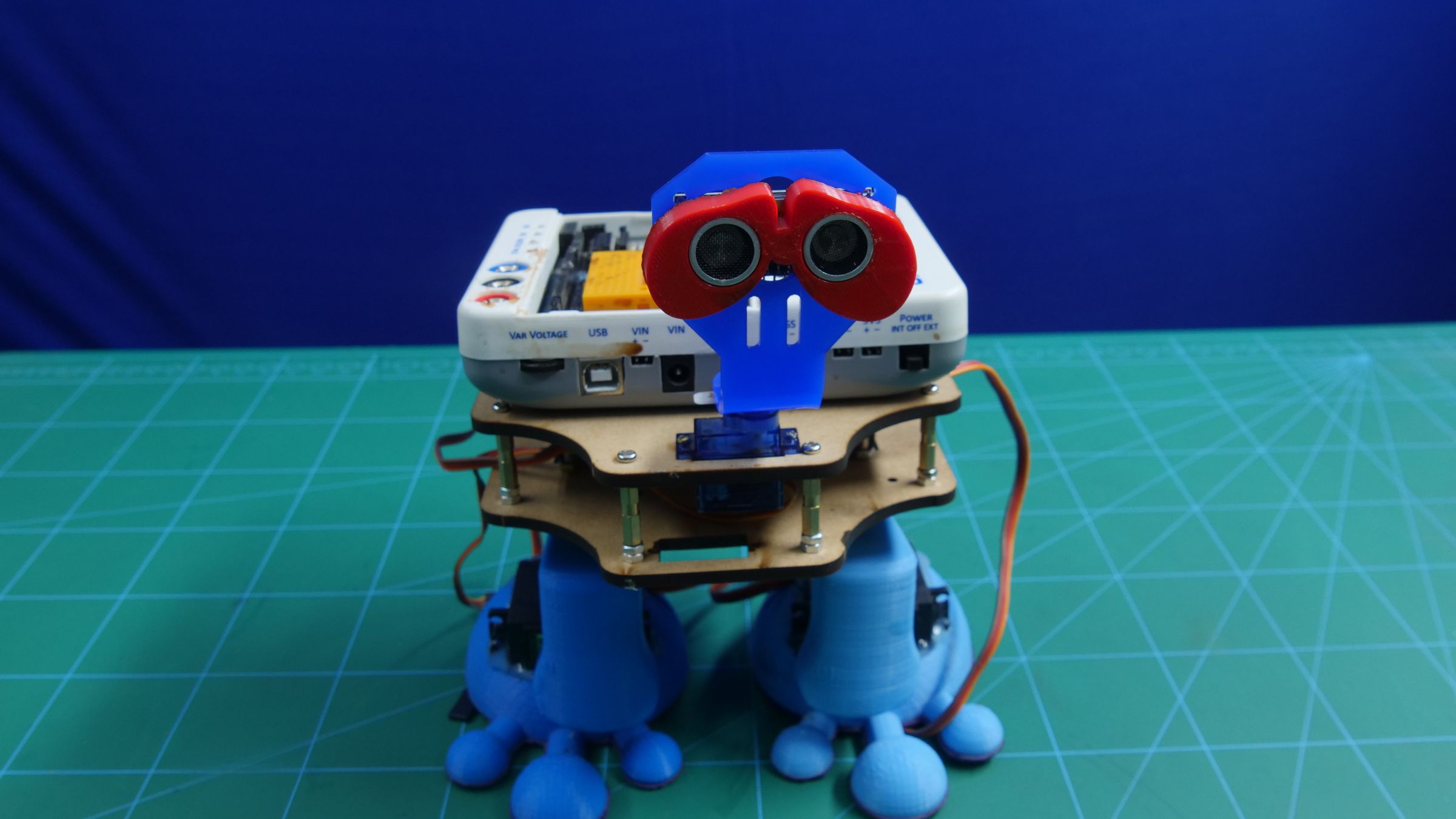 Autonomous Biped Robot Using Arduino Based Embedded Platform : 10 Steps ...