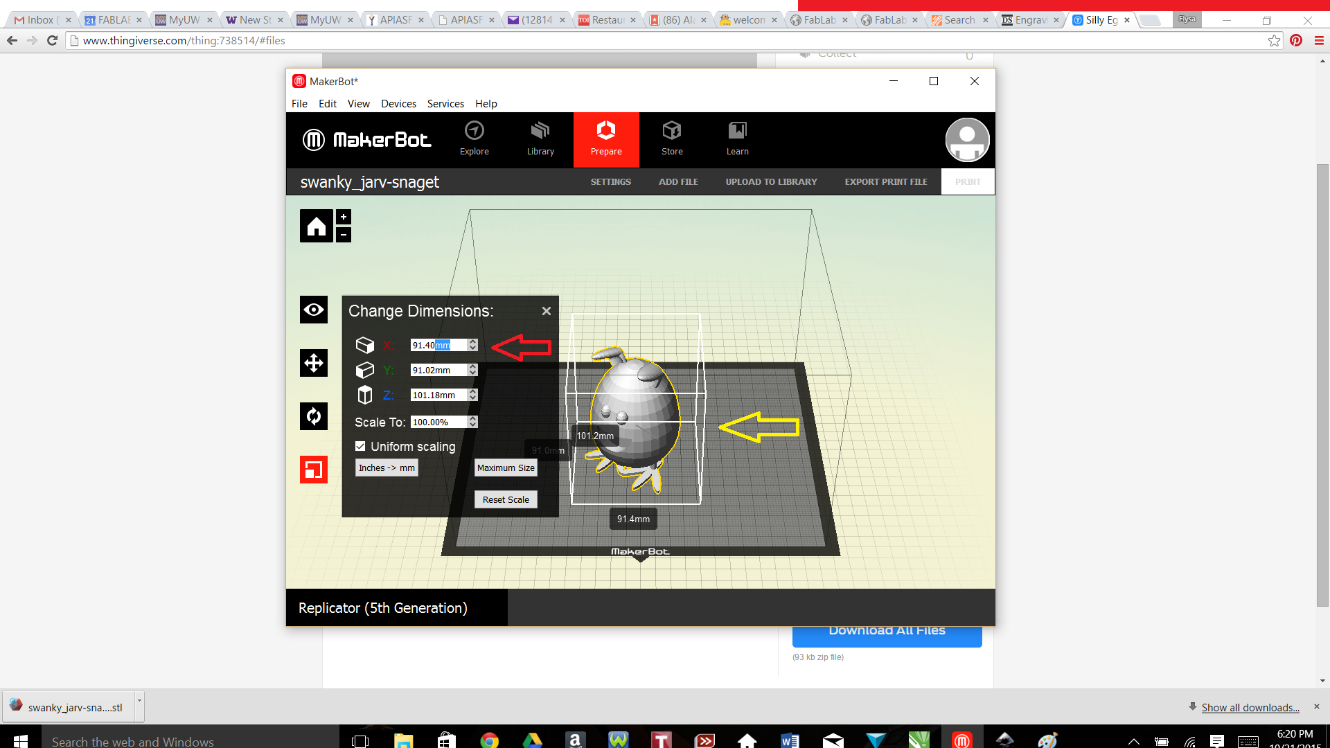 3D Printing Intro to Makerbot : 7 Steps (with Pictures) - Instructables