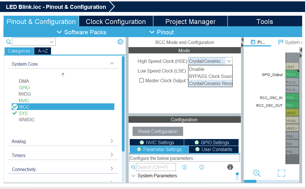 STM32CubeIDE:a Step by Step Guidance to Activate the On-Board LED of ...