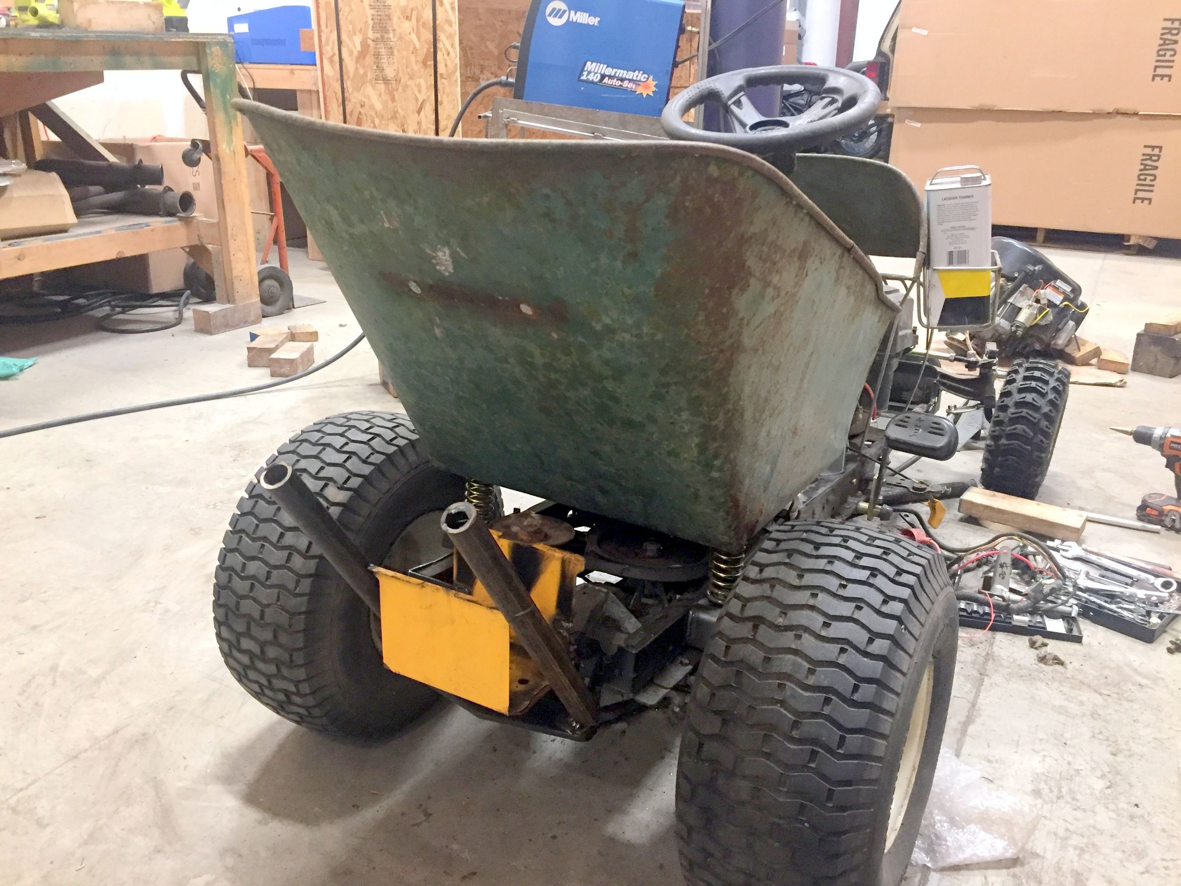 Rat Rod Mower Kart : 10 Steps (with Pictures) - Instructables