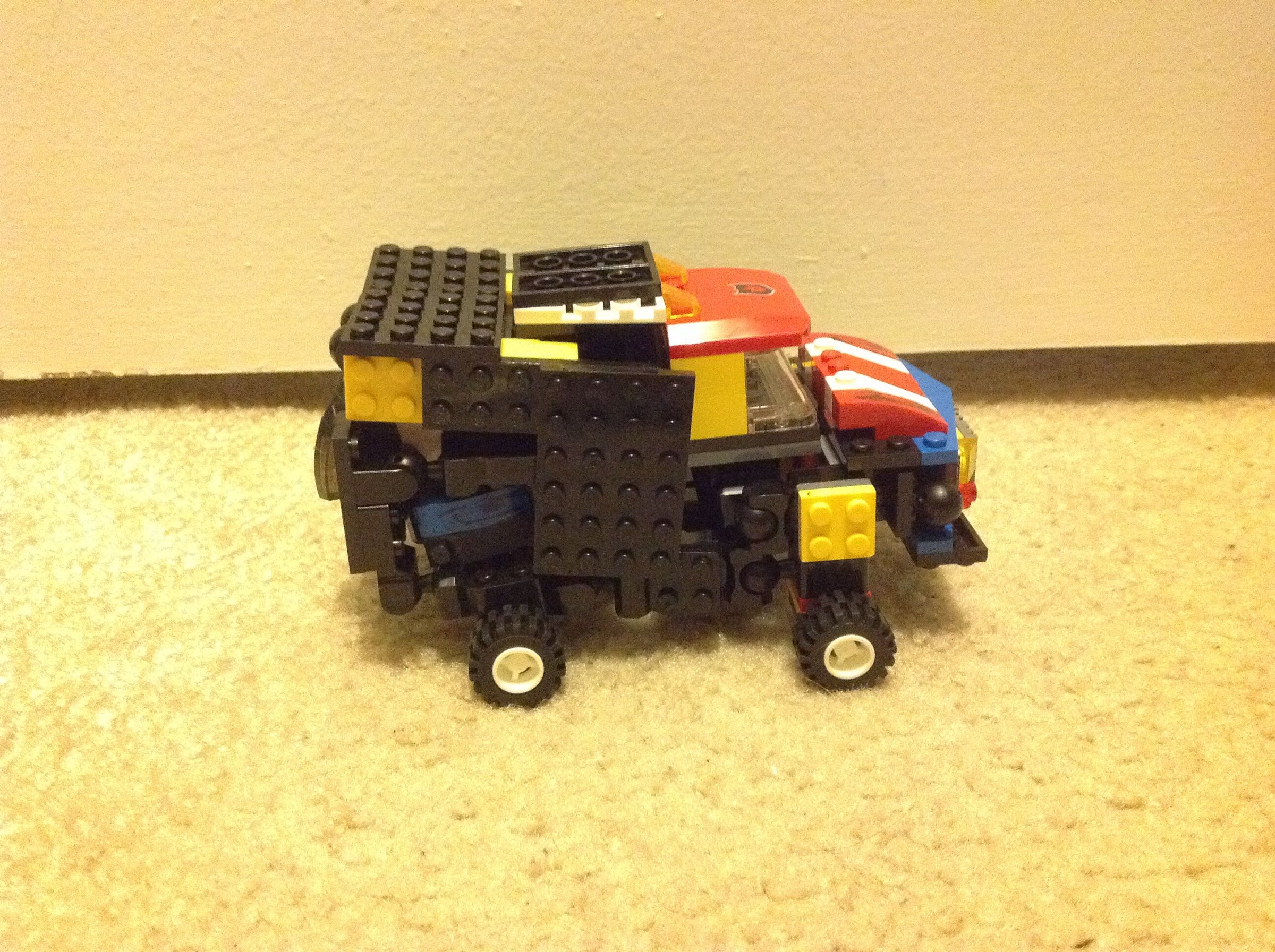 Lego Transformer. Autobot? Decepticon? Movie Version of Bulkhead? You ...