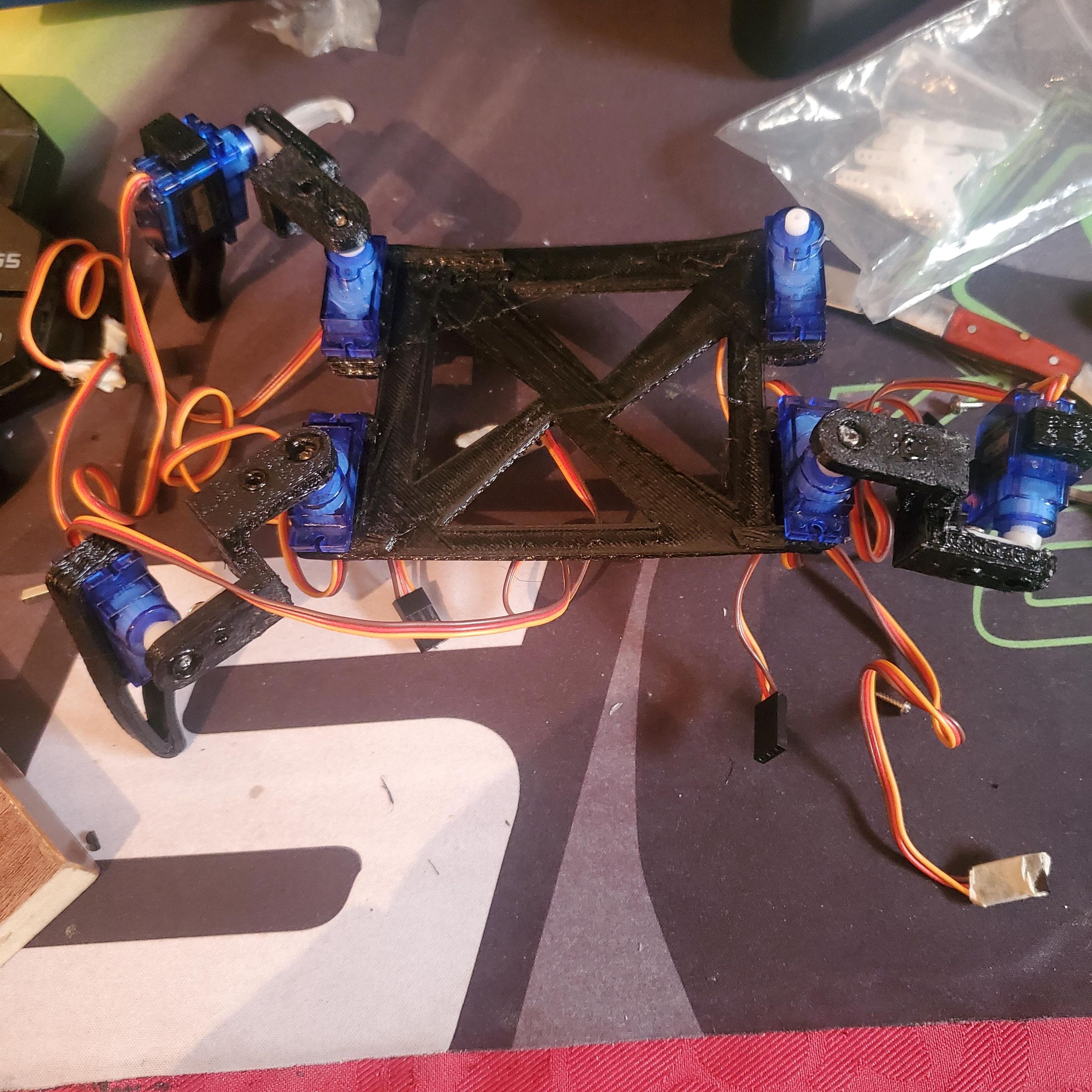 Spider Robot DIY (Quadruped) : 4 Steps (with Pictures) - Instructables