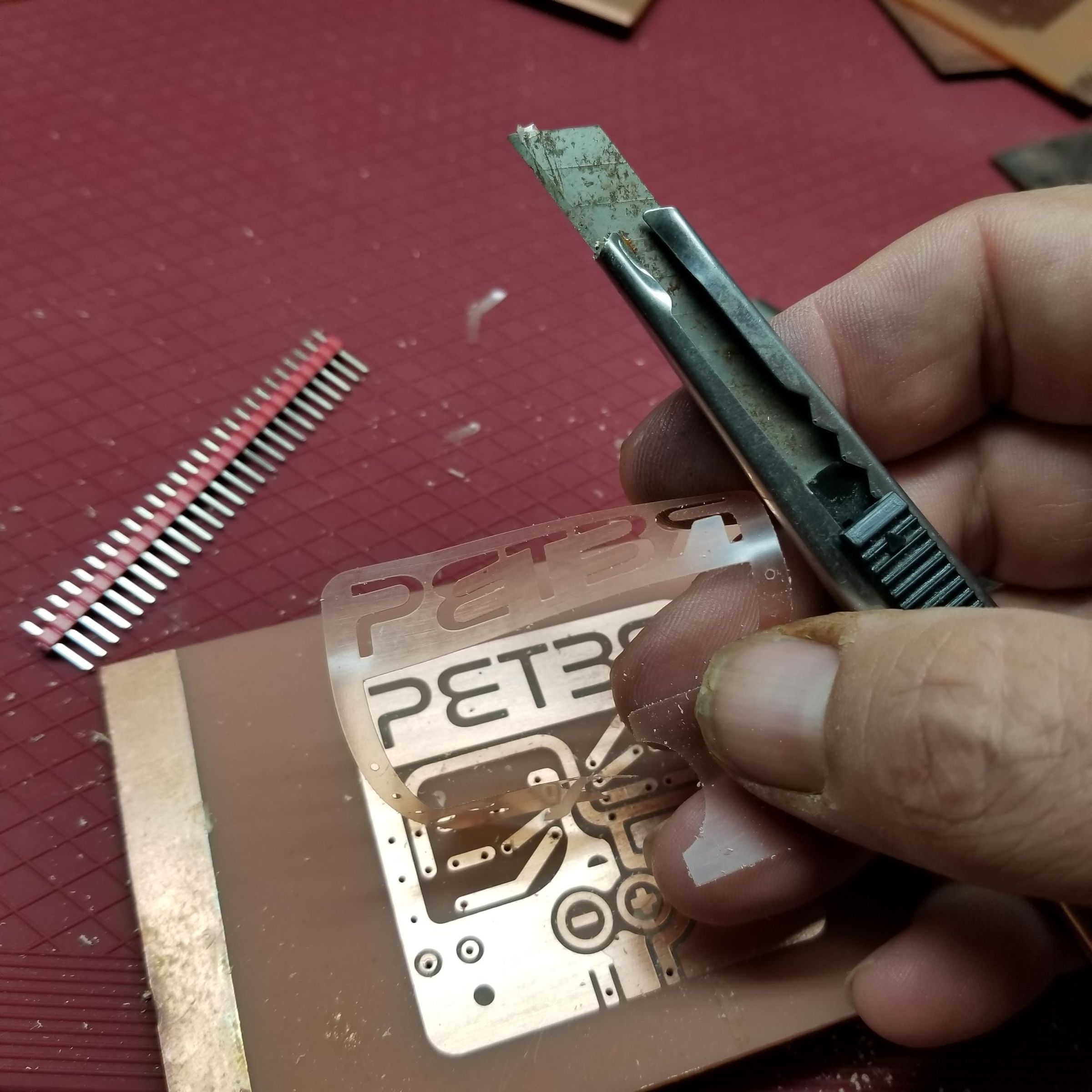 SLA 3D Printer Acid Etched Circuit Boards : 7 Steps (with Pictures ...