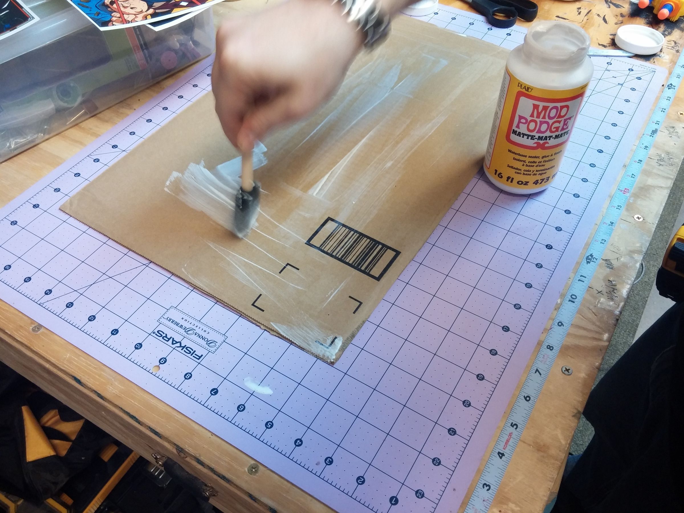 Cardboard Comic Superhero Collage : 7 Steps (with Pictures) - Instructables