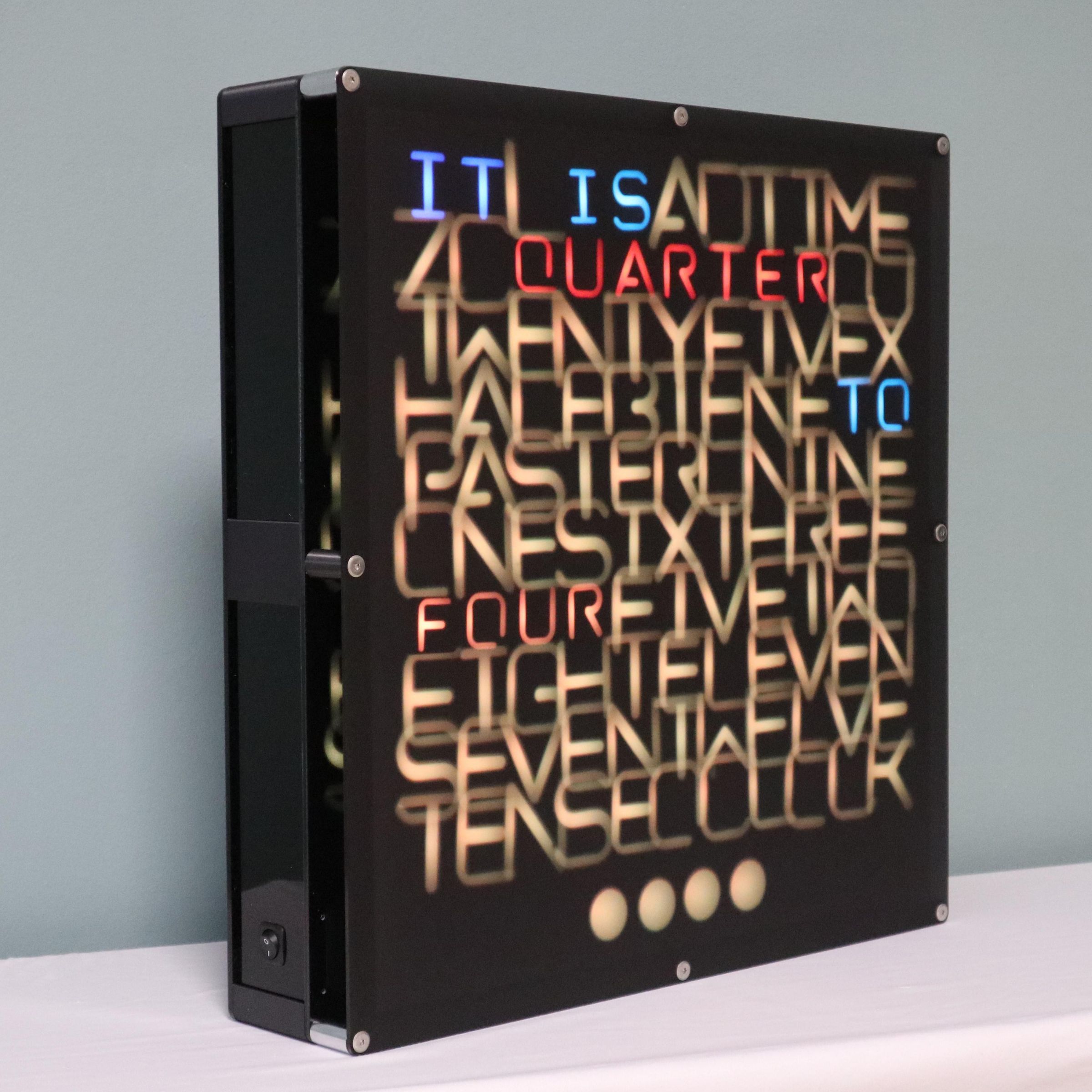 Servo Wordclock V2 : 5 Steps (with Pictures) - Instructables