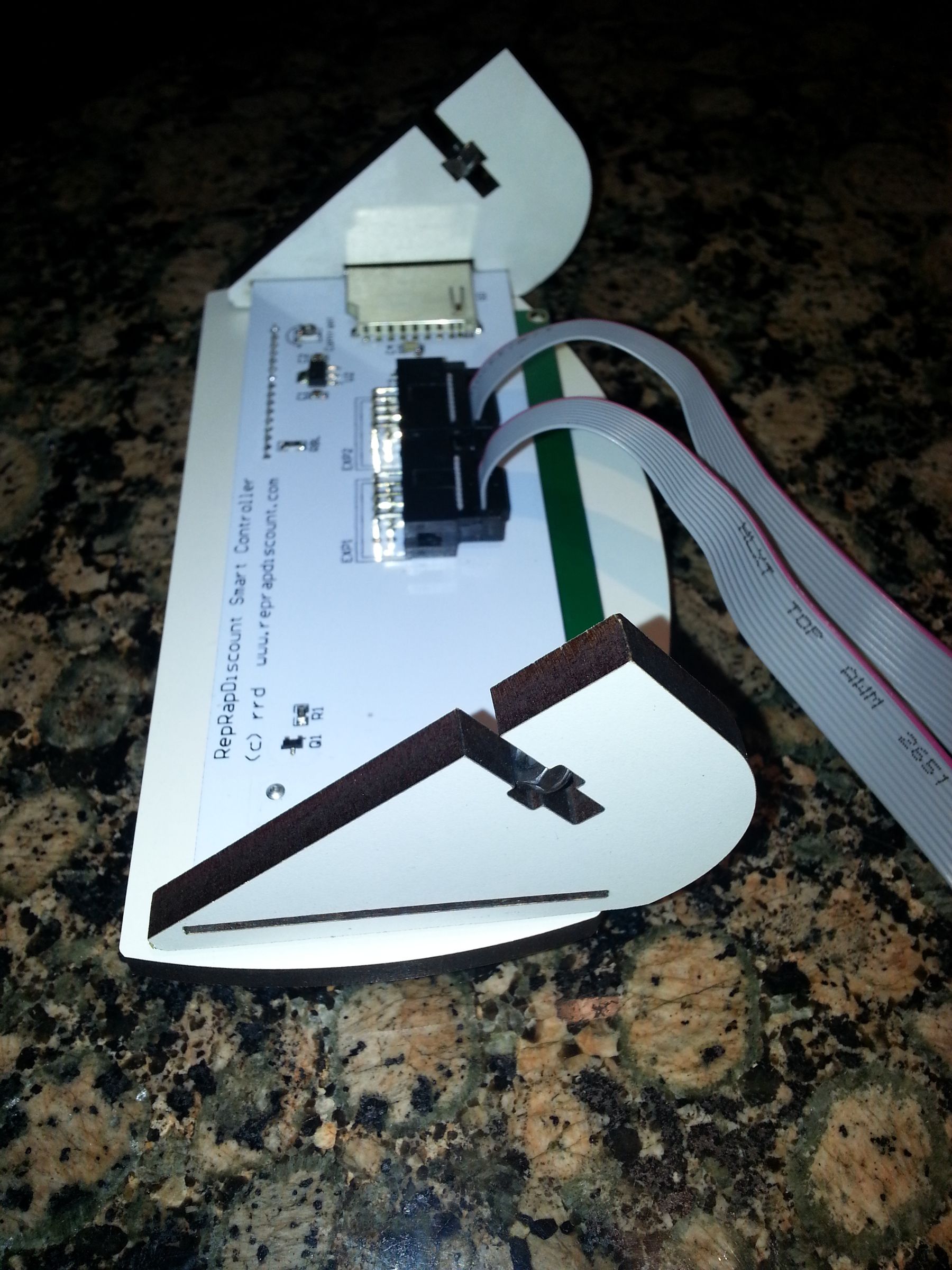 Assembly Aid: Modifying LCD Support Panel and Brackets for Better Fit ...