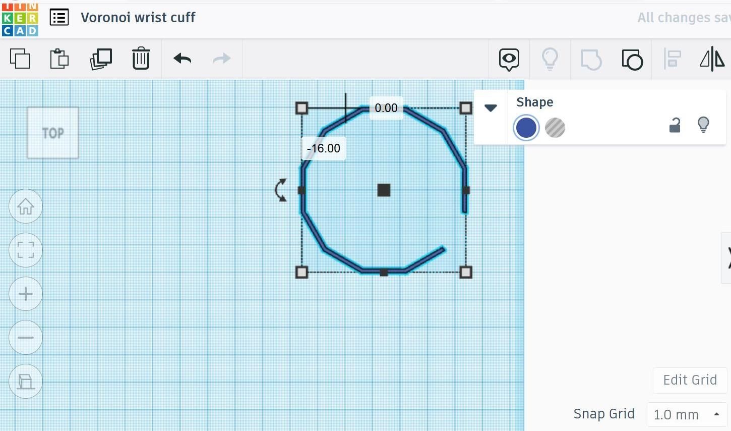 Voronoi Cuff in Tinkercad : 6 Steps (with Pictures) - Instructables