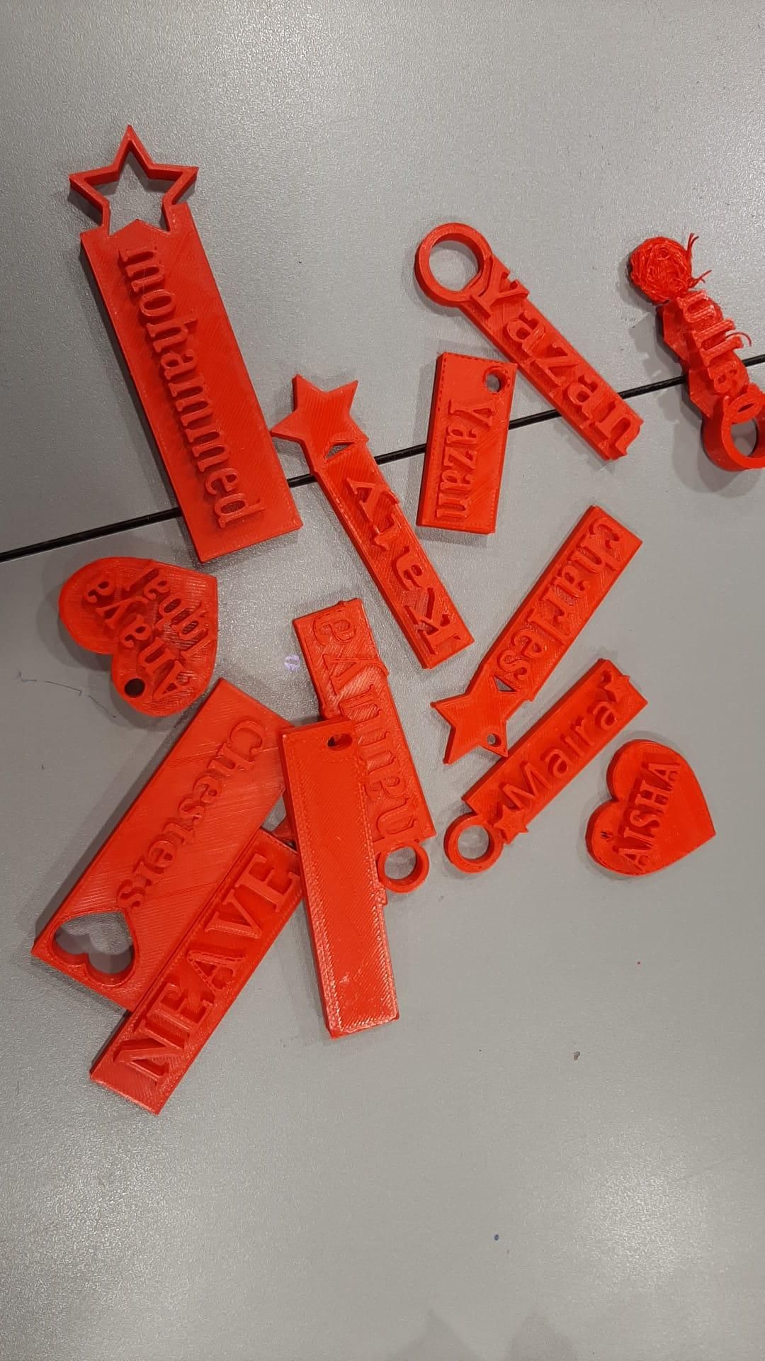 Teaching With TinkerCAD - 3D Printed Keyrings : 4 Steps (with Pictures ...