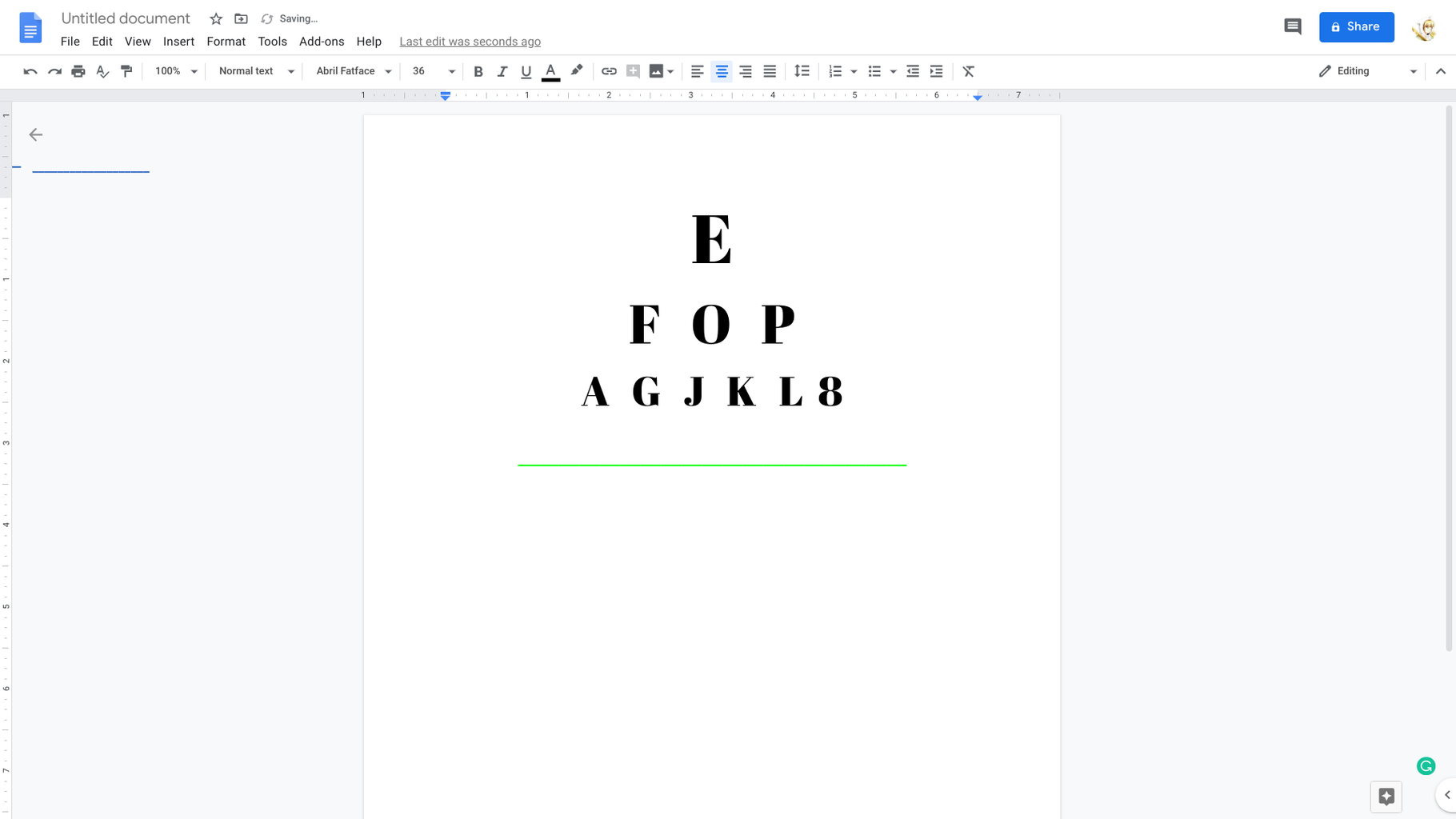 Easy Eye Test Chart On Google Docs Or Word 5 Steps Instructables easy-eye-test-chart-on-google-docs-or-word-5-steps-instructables