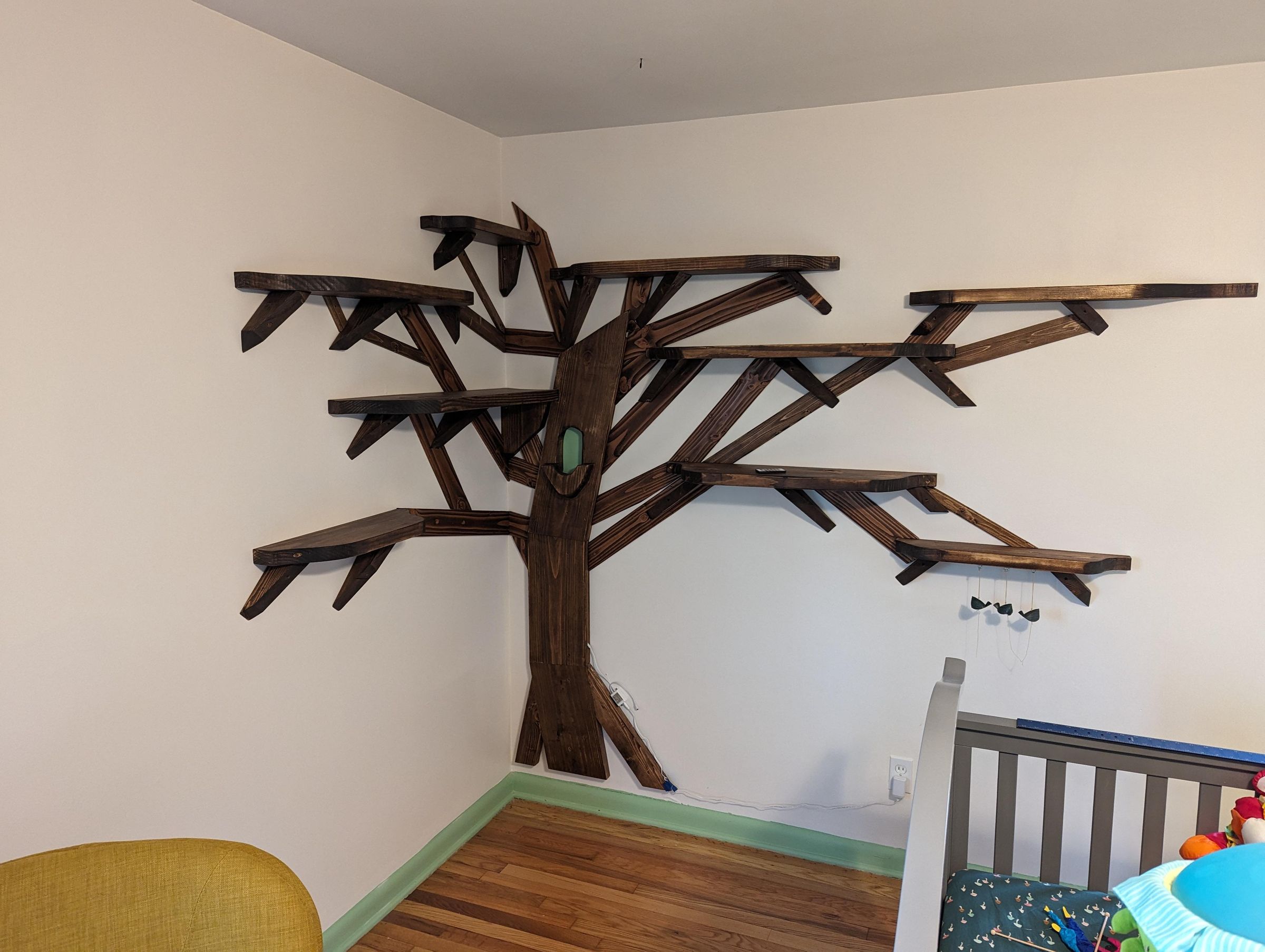 "Oak Tree" Bookshelf : 7 Steps (with Pictures) - Instructables