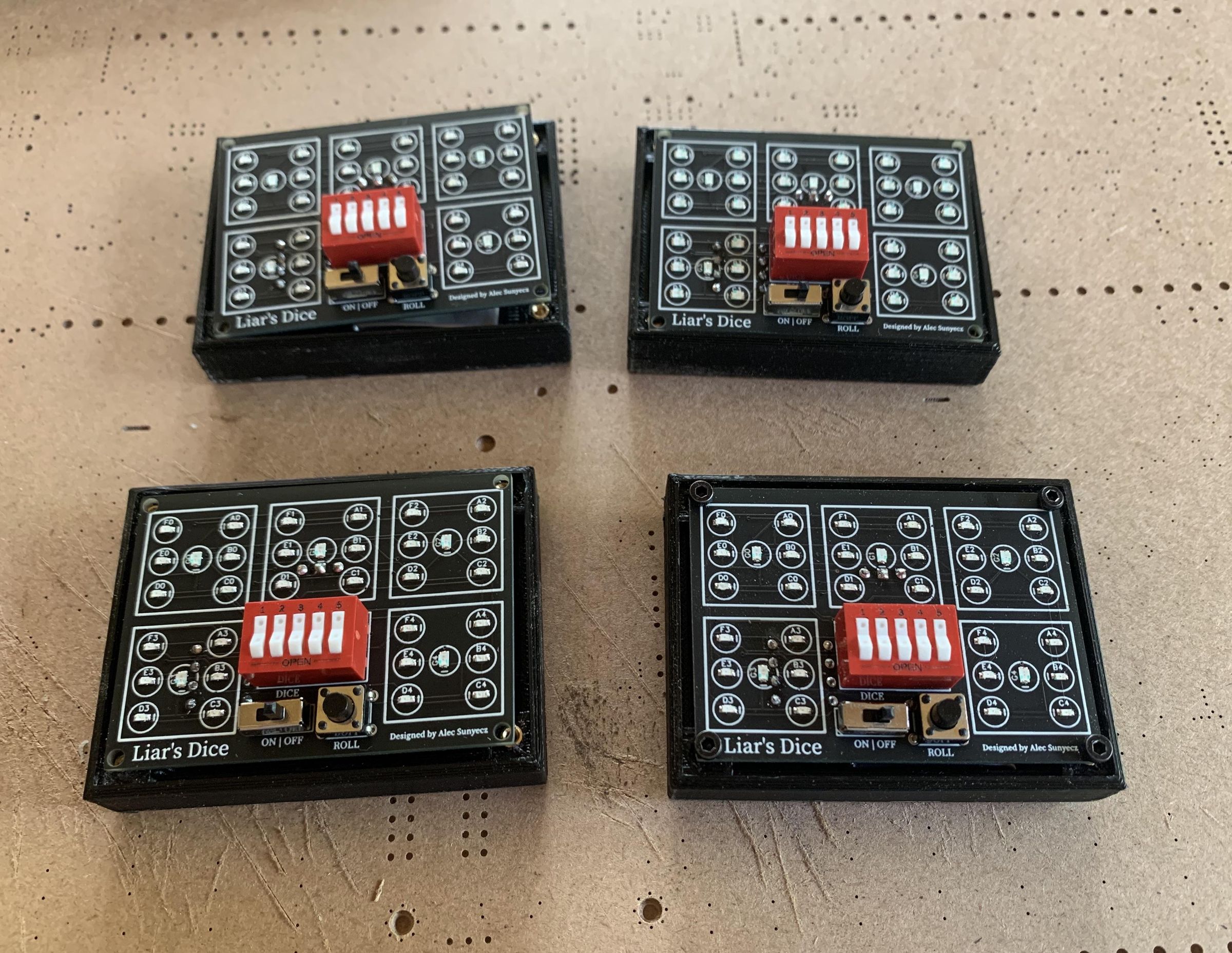 Pocket Dice! Electronic Dice for Liars Dice and More : 7 Steps (with ...