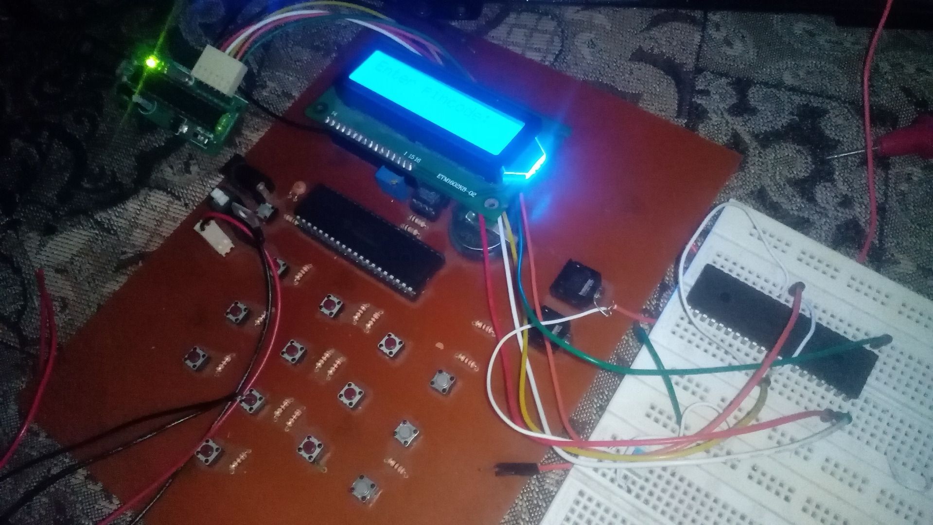 Electronic Security System With RTC and User Define Pin Code : 7 Steps ...