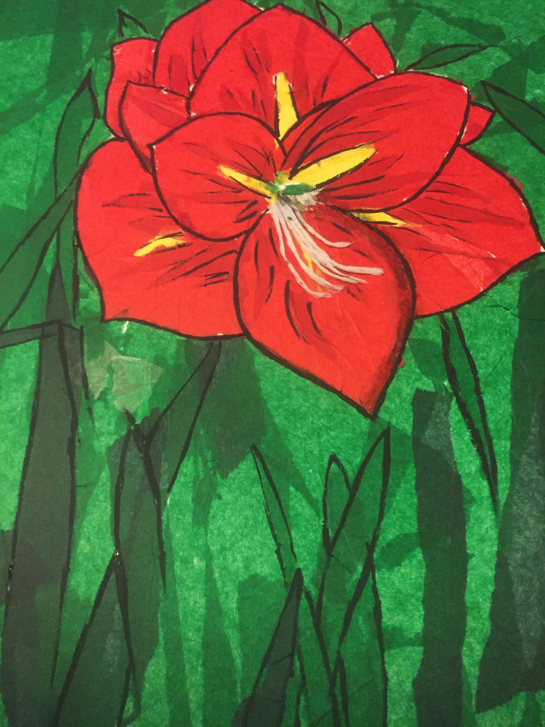 Tissue Paper and Glue Collage : 5 Steps (with Pictures) - Instructables